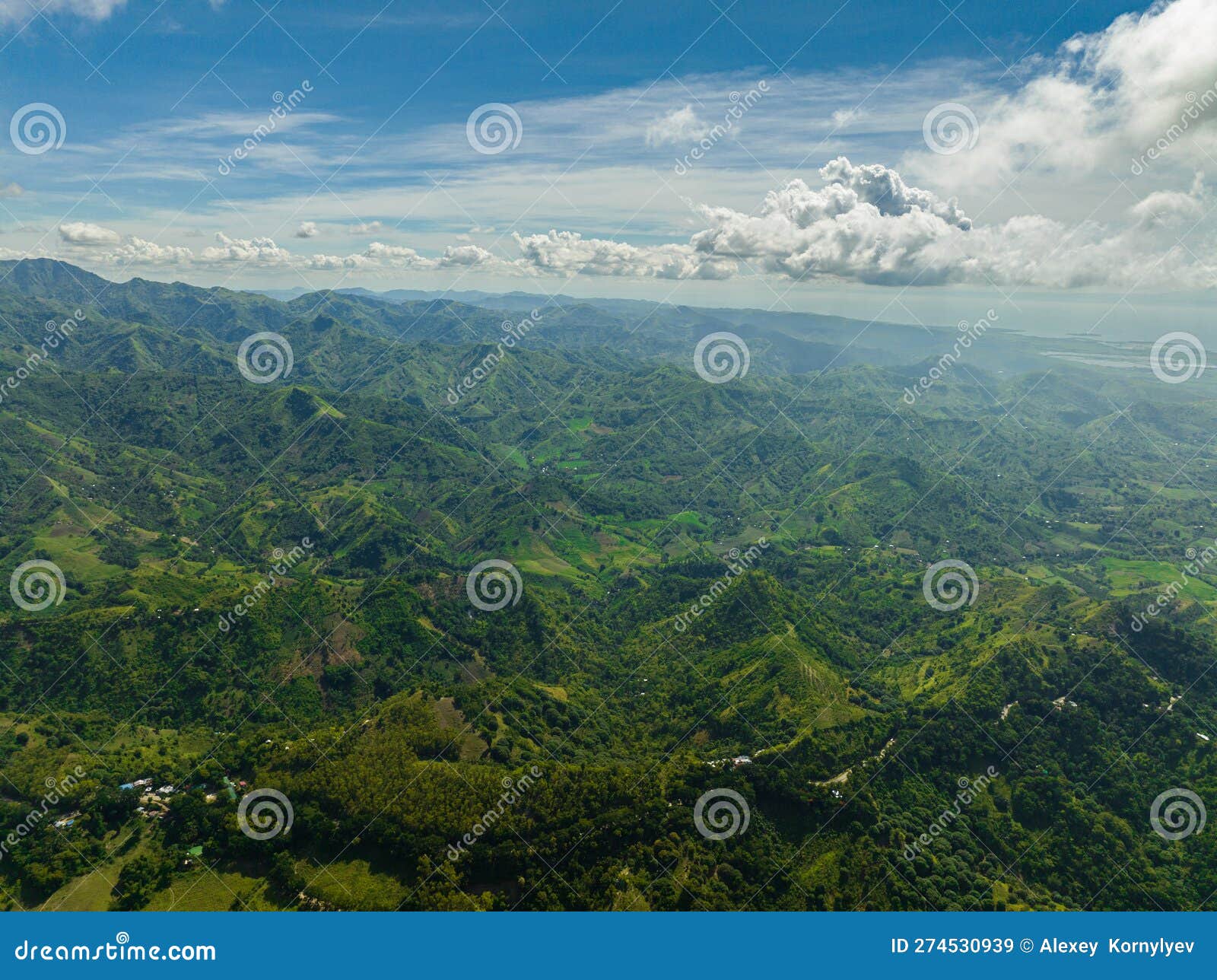 Mountain Landscape. Philippines. Stock Image - Image of philippines ...
