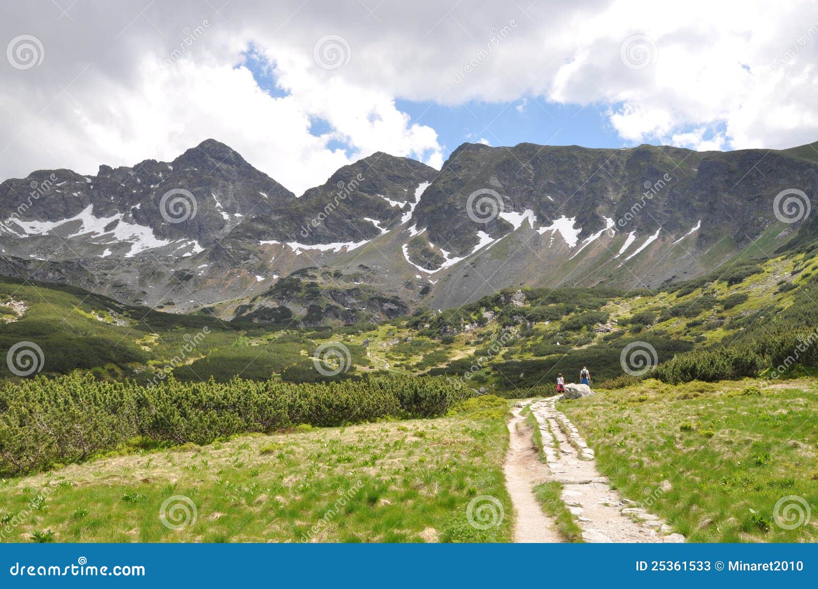 Mountain Landscape Trail stock image. Image of natural - 25361533