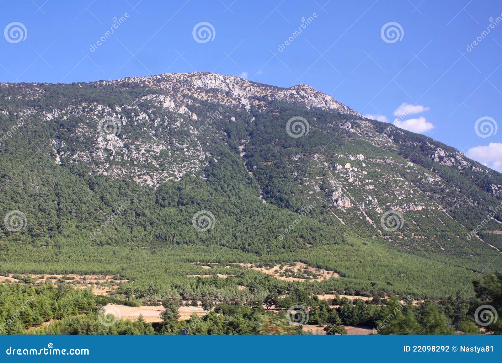Mountain landscape. Turkey stock photo. Image of field - 22098292