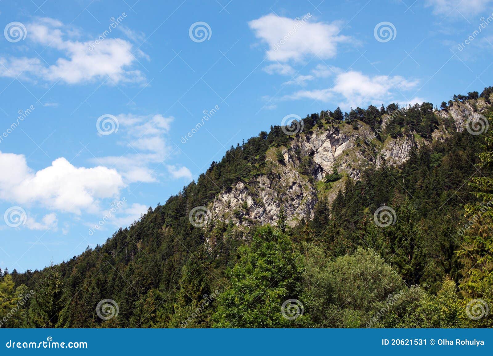 Mountain line and sky stock image. Image of nature, climbing - 20621531