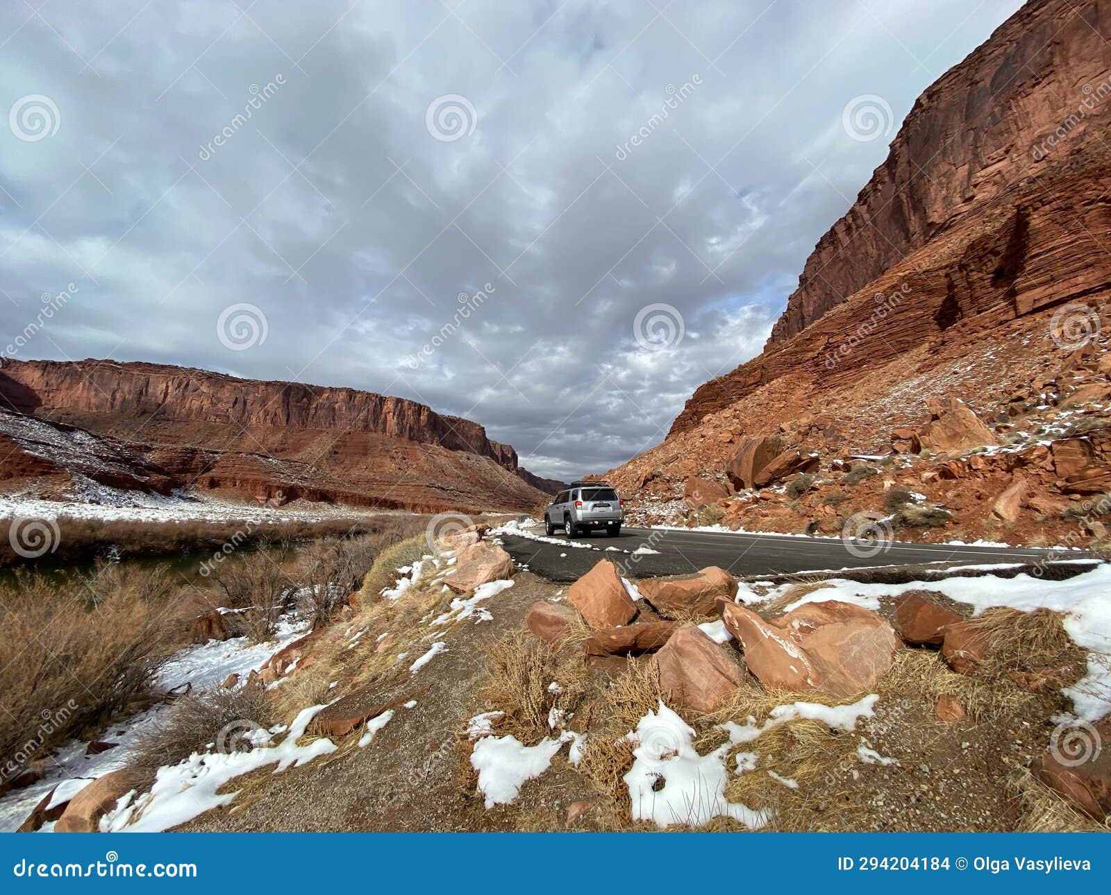 Mountain Loop Road, Utah stock photo. Image of desert - 294204184