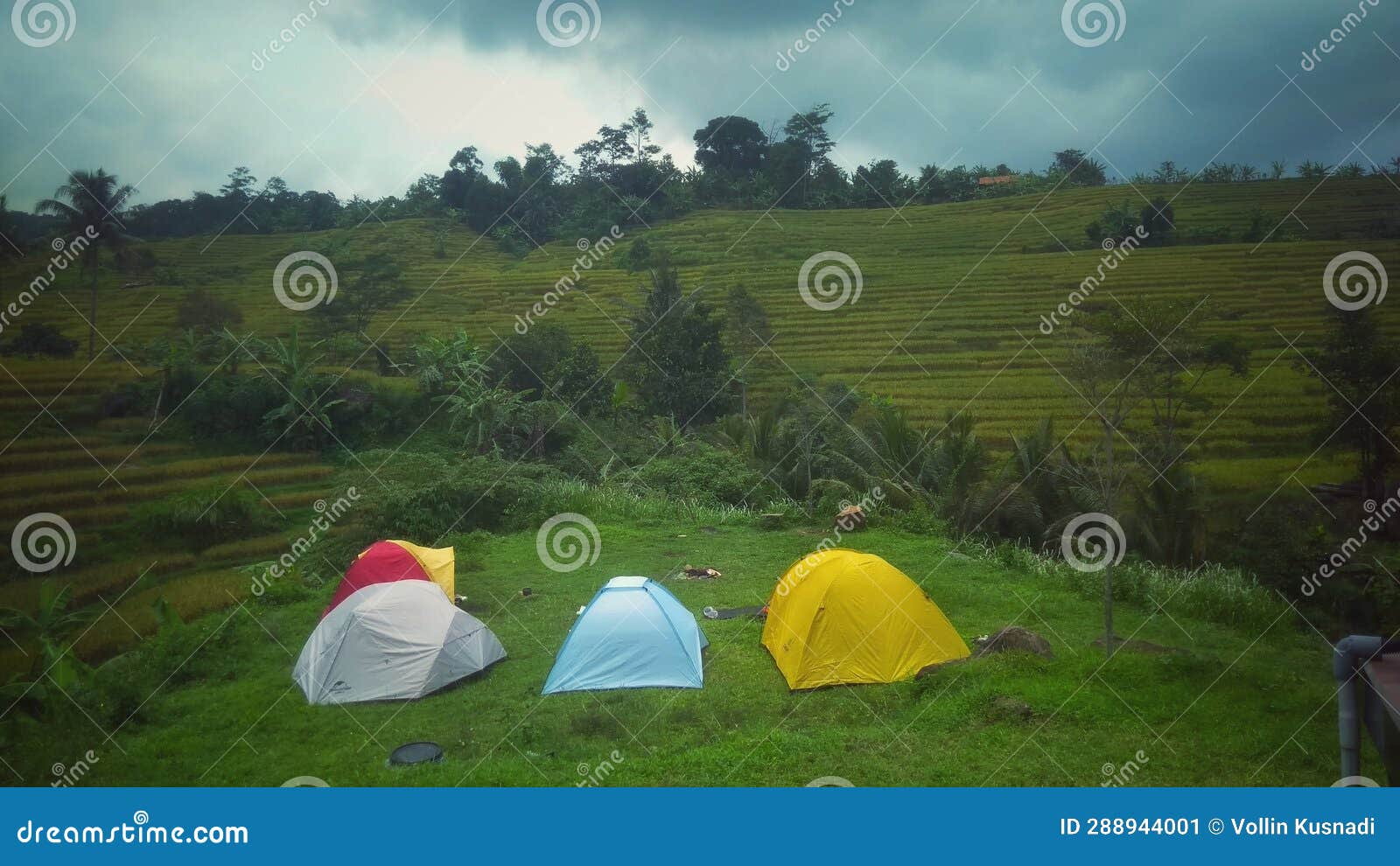 Mountain of Majalengka West Java Stock Image - Image of flower, plain ...