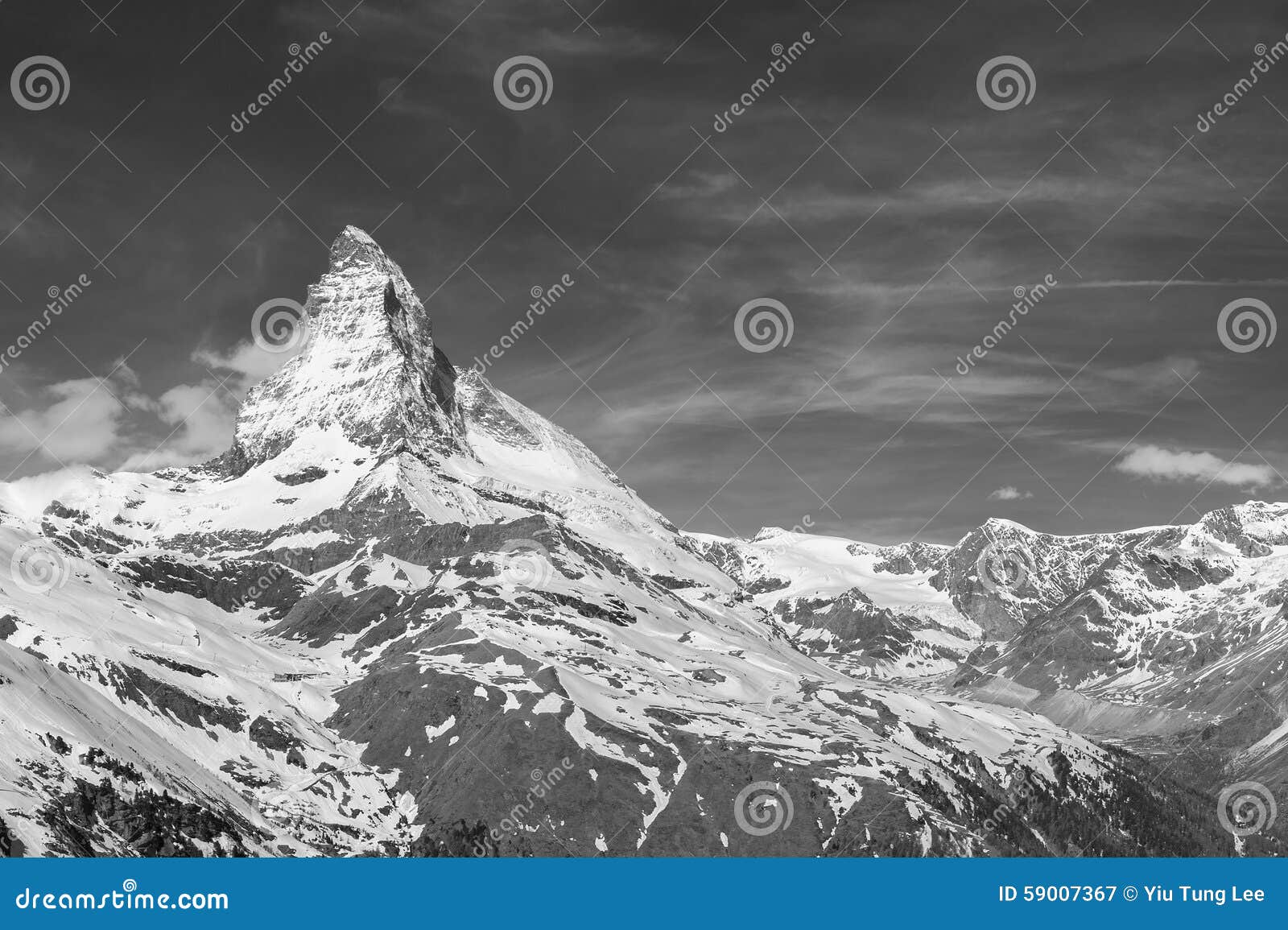 Mountain Matterhorn, Switzerland Stock Image - Image of background ...