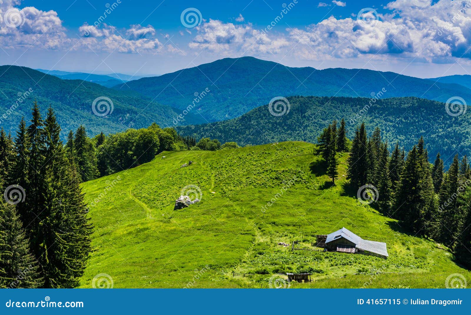 Mountain Meadow stock image. Image of mountain, high - 41657115