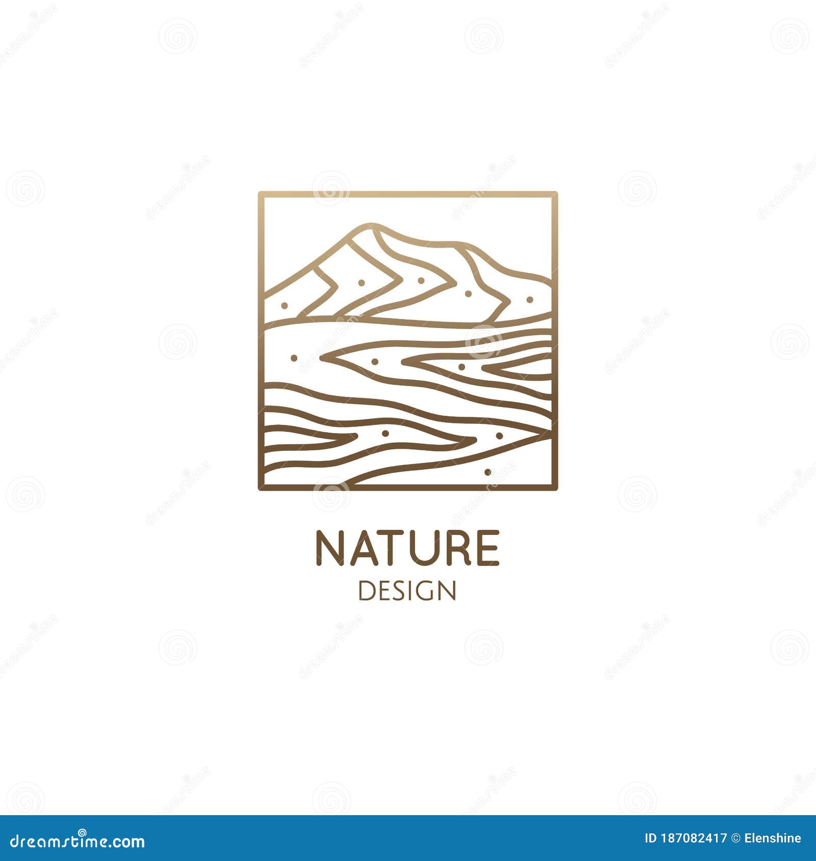 A Logo Rectangular Circle Round Alphabet Vector Illustration ...