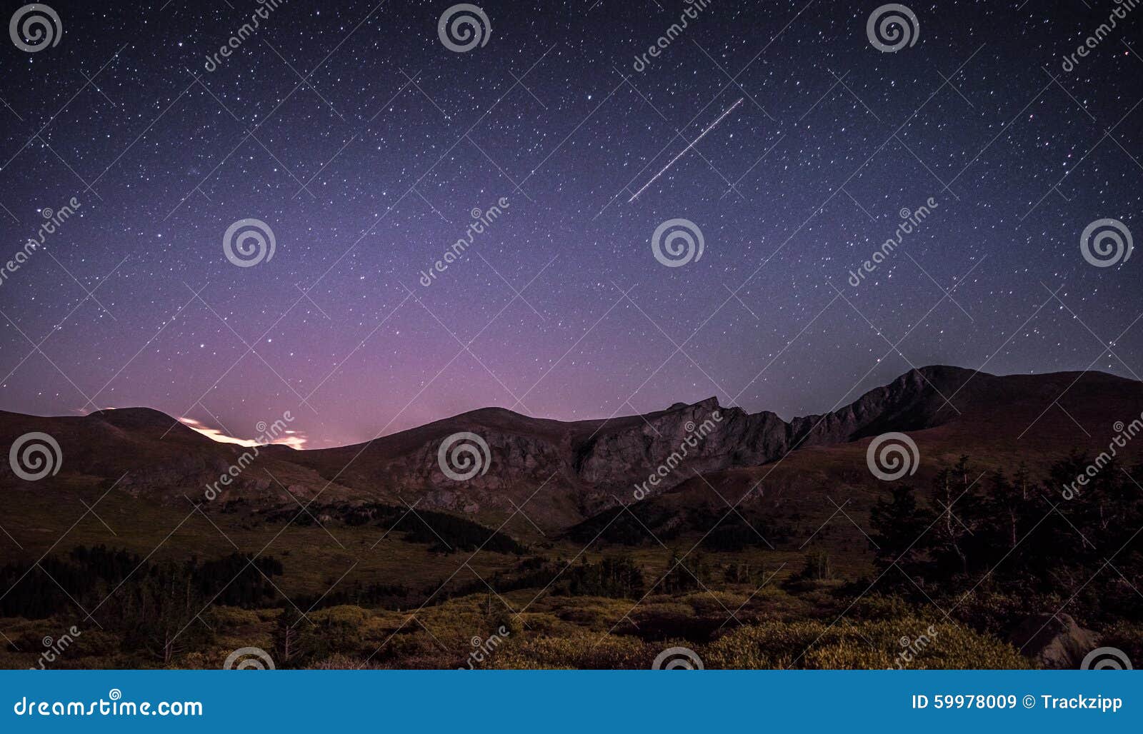 Mountain Night stock image. Image of breathtaking, dark - 59978009