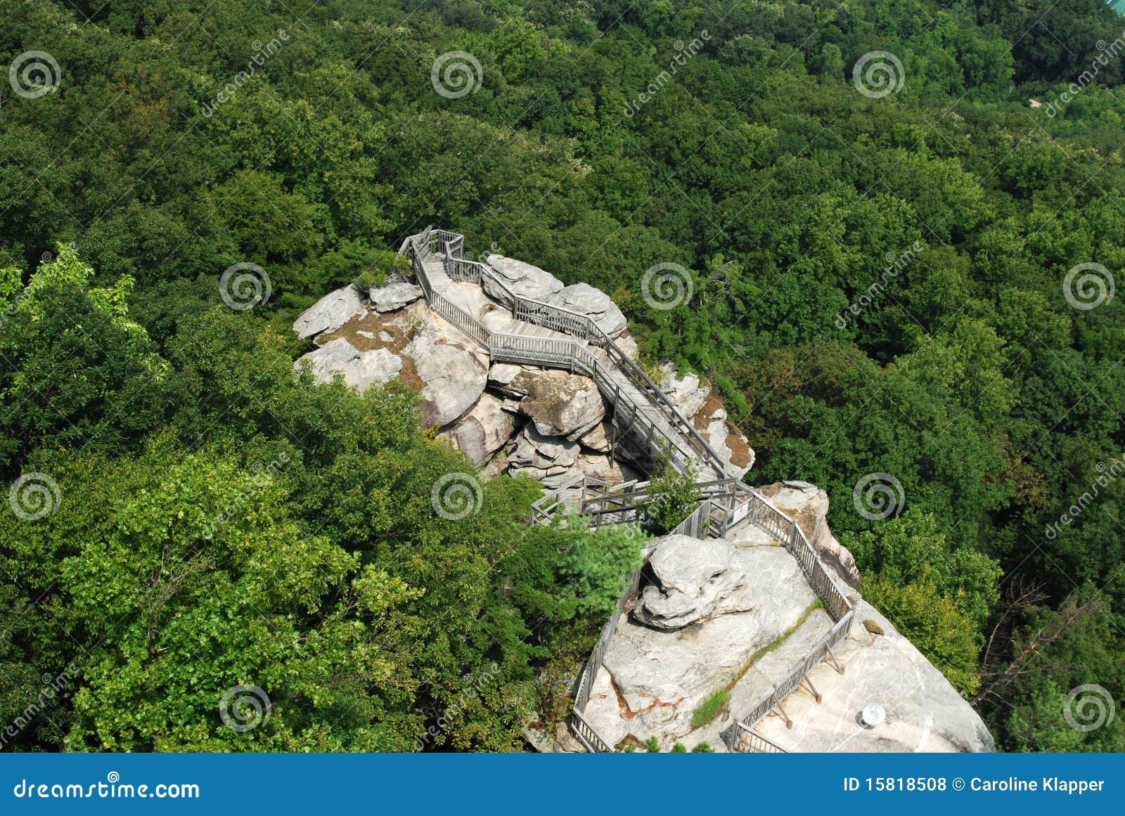 Mountain Overlook Platform stock photo. Image of lure - 15818508
