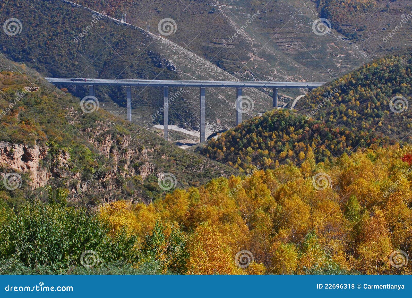 Mountain overpass stock photo. Image of outdoor, rock - 22696318