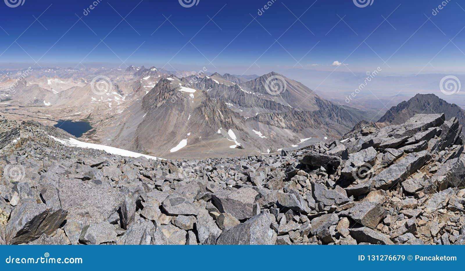 Mountain Panorama from Split Mountain Stock Image - Image of mountains ...