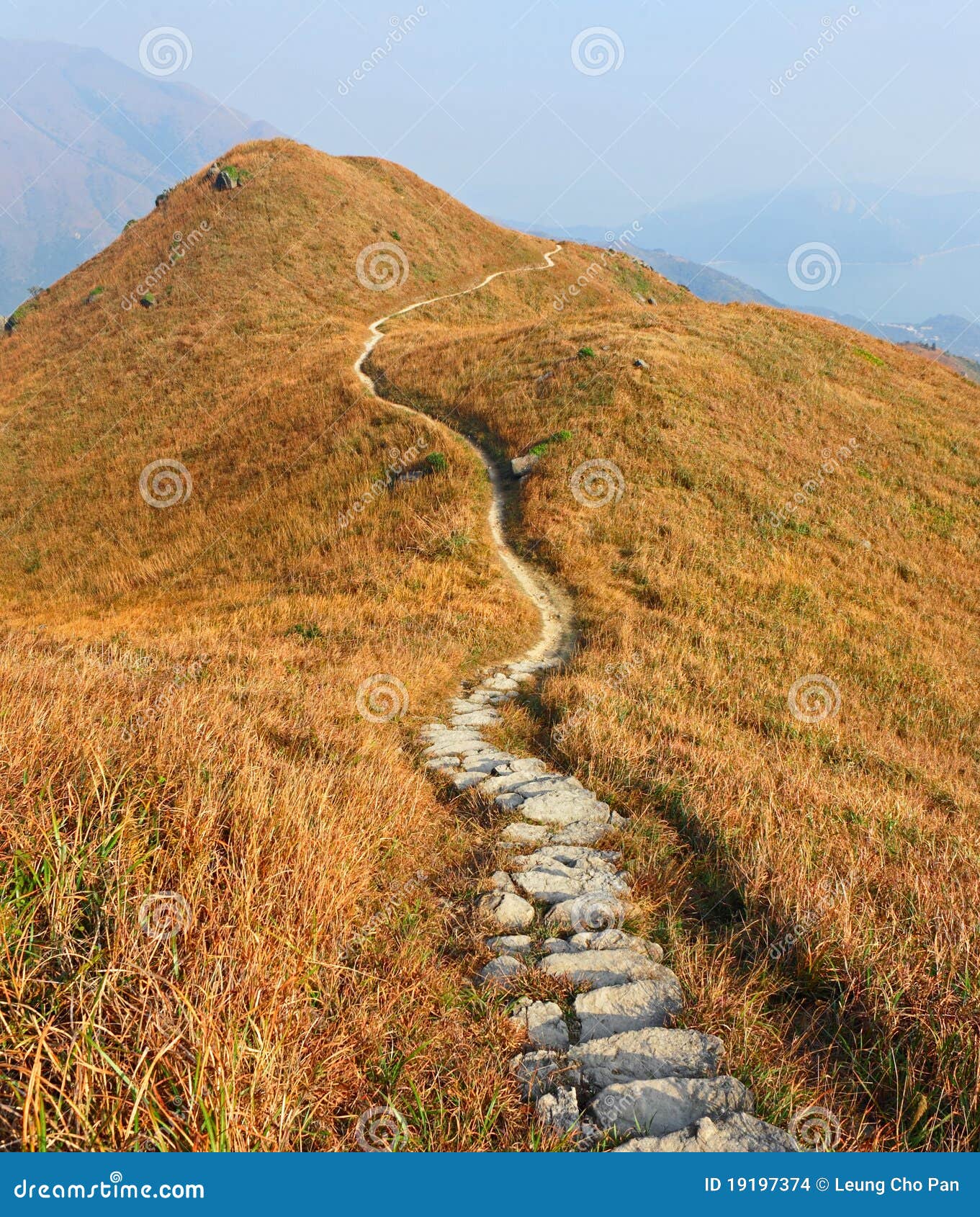 Mountain path stock photo. Image of green, hiking, landscape - 19197374