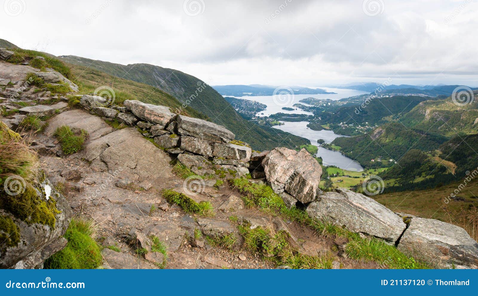 A mountain path stock photo. Image of high, edge, nature - 21137120