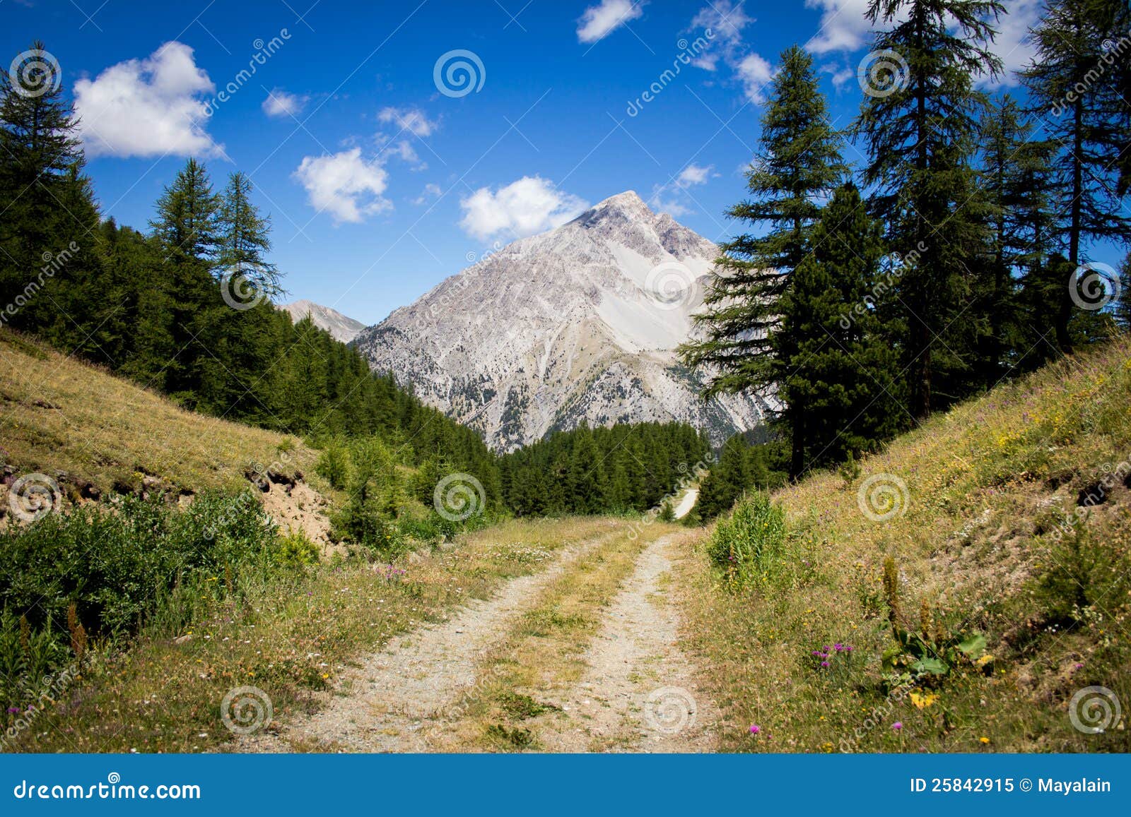 Mountain path stock image. Image of mountain, cliff, climb - 25842915
