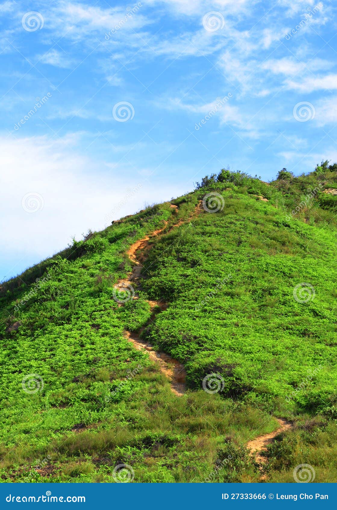 Mountain path stock photo. Image of lawn, countryside - 27333666