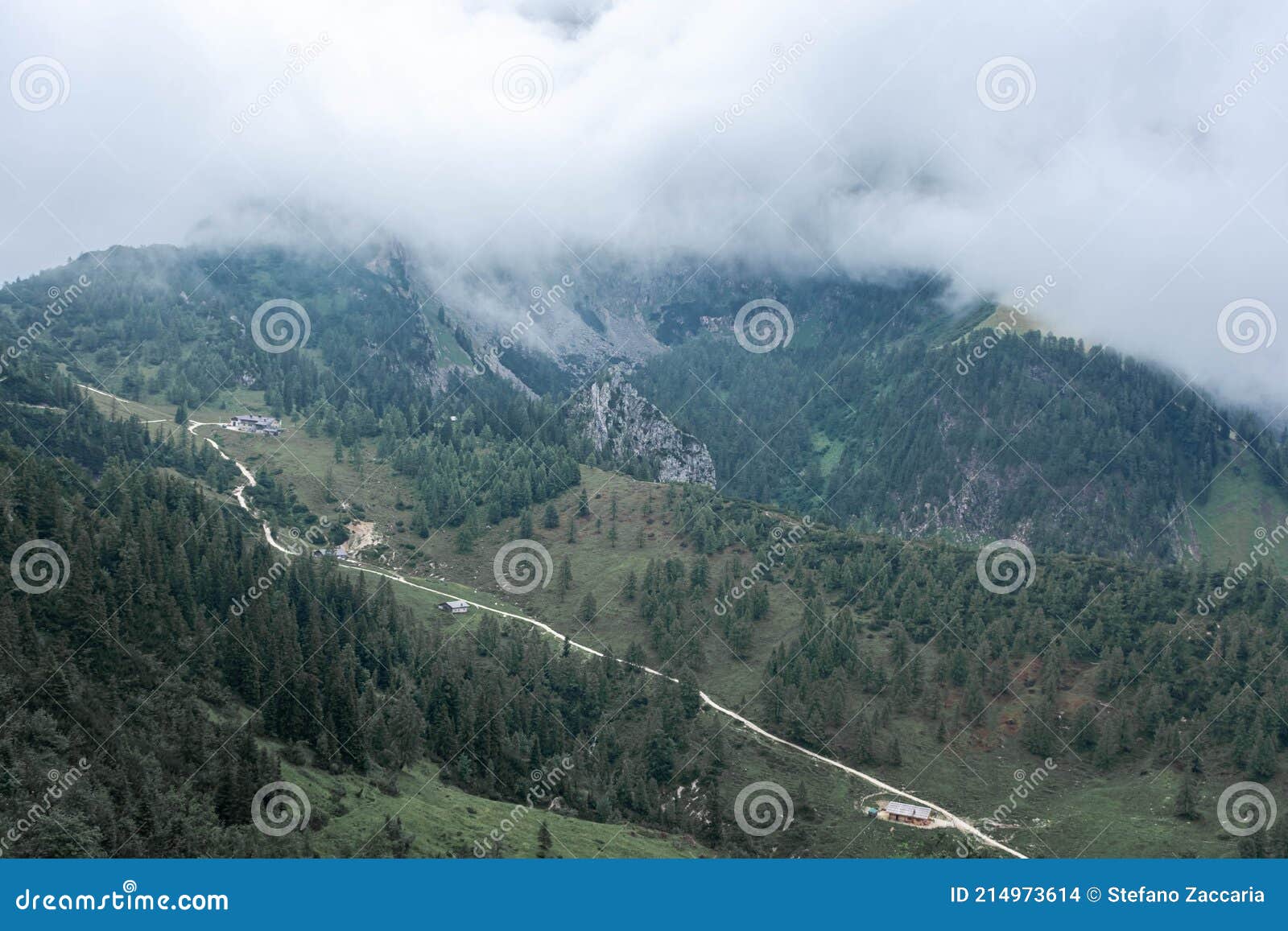 Mountain Path through Mount Jenner in Germany Stock Photo - Image of ...