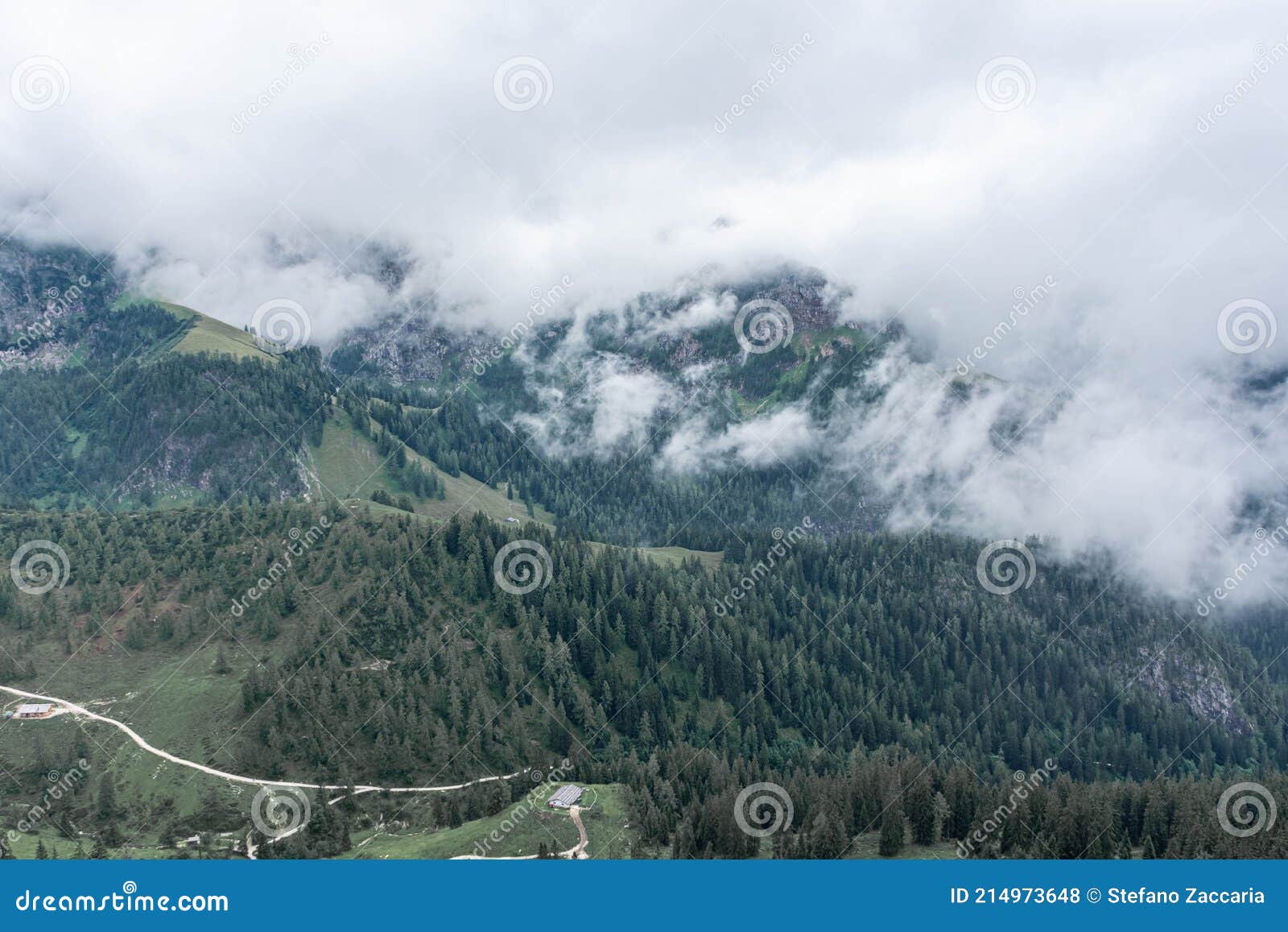 Mountain Path through Mount Jenner in Germany Stock Photo - Image of ...