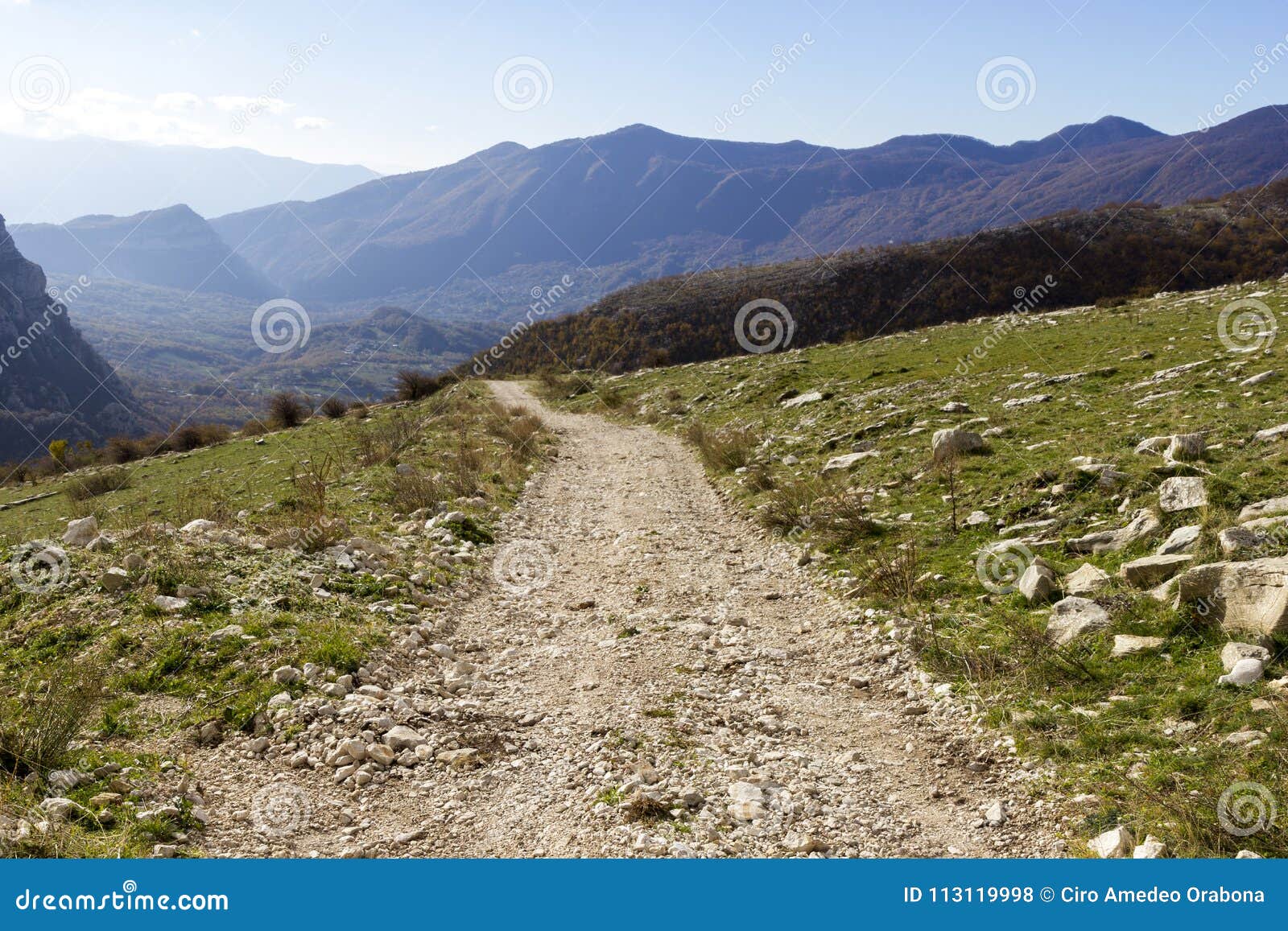 Mountain pathway stock photo. Image of colorful, journey - 113119998