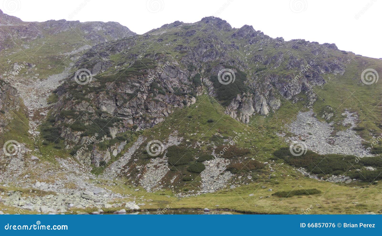 Mountain peak at Rodna stock photo. Image of rodna, mountain - 66857076