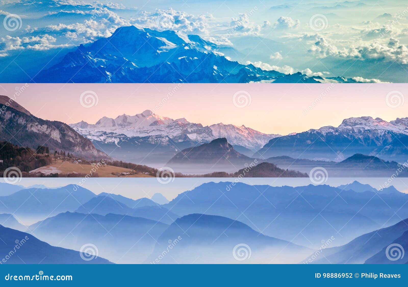 Mountain Peak Scenes stock photo. Image of background - 98886952