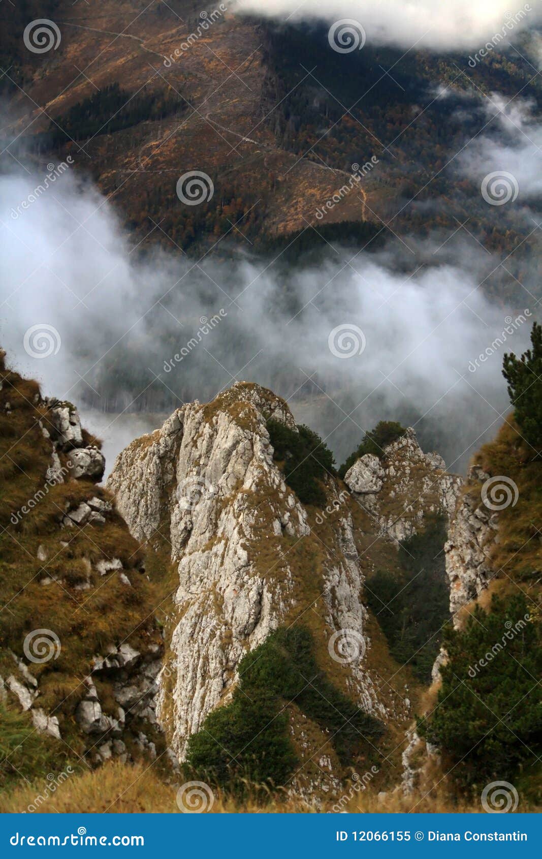 Mountain perspective stock image. Image of edge, goal - 12066155