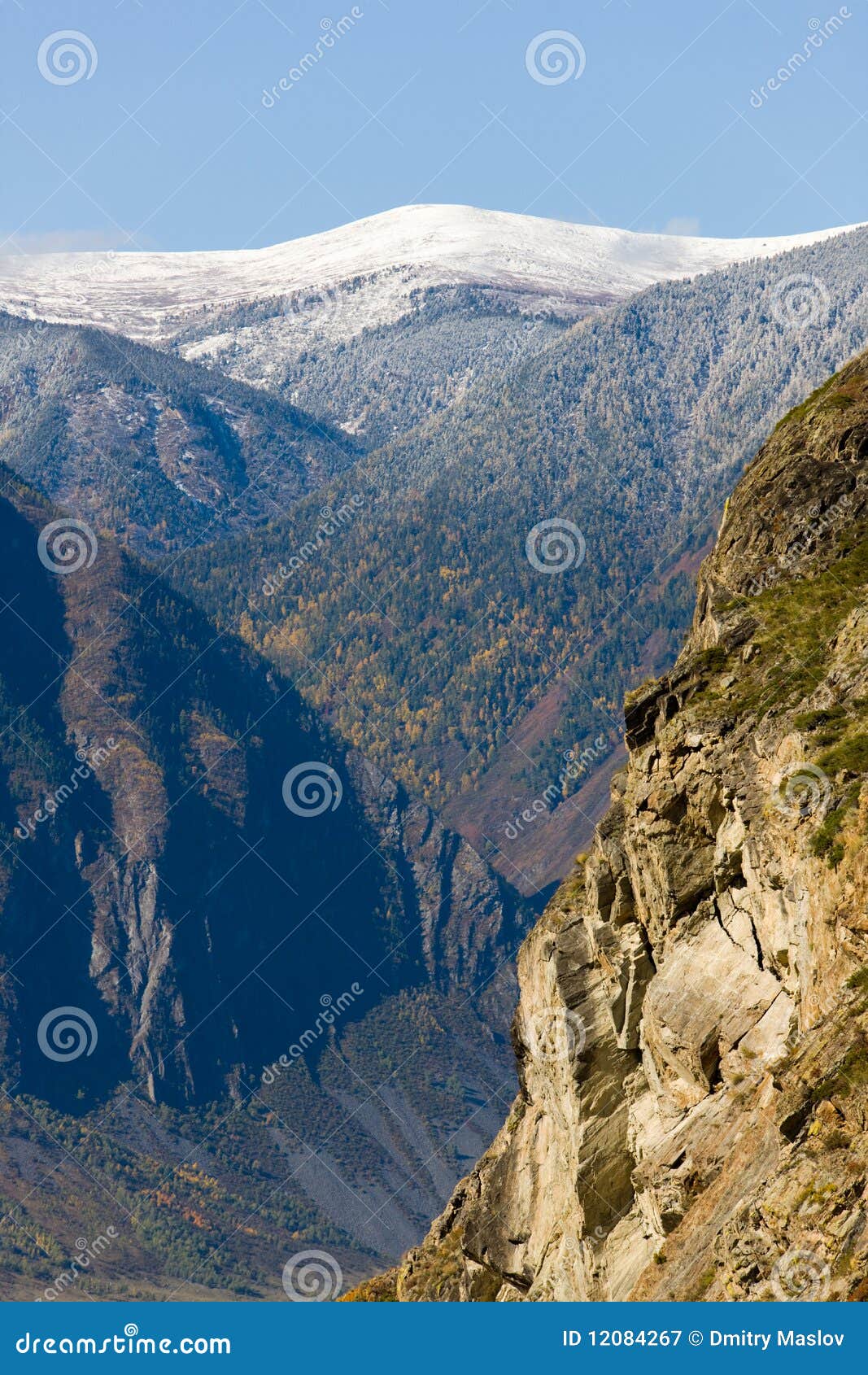 Mountain perspective stock image. Image of rock, nature - 12084267