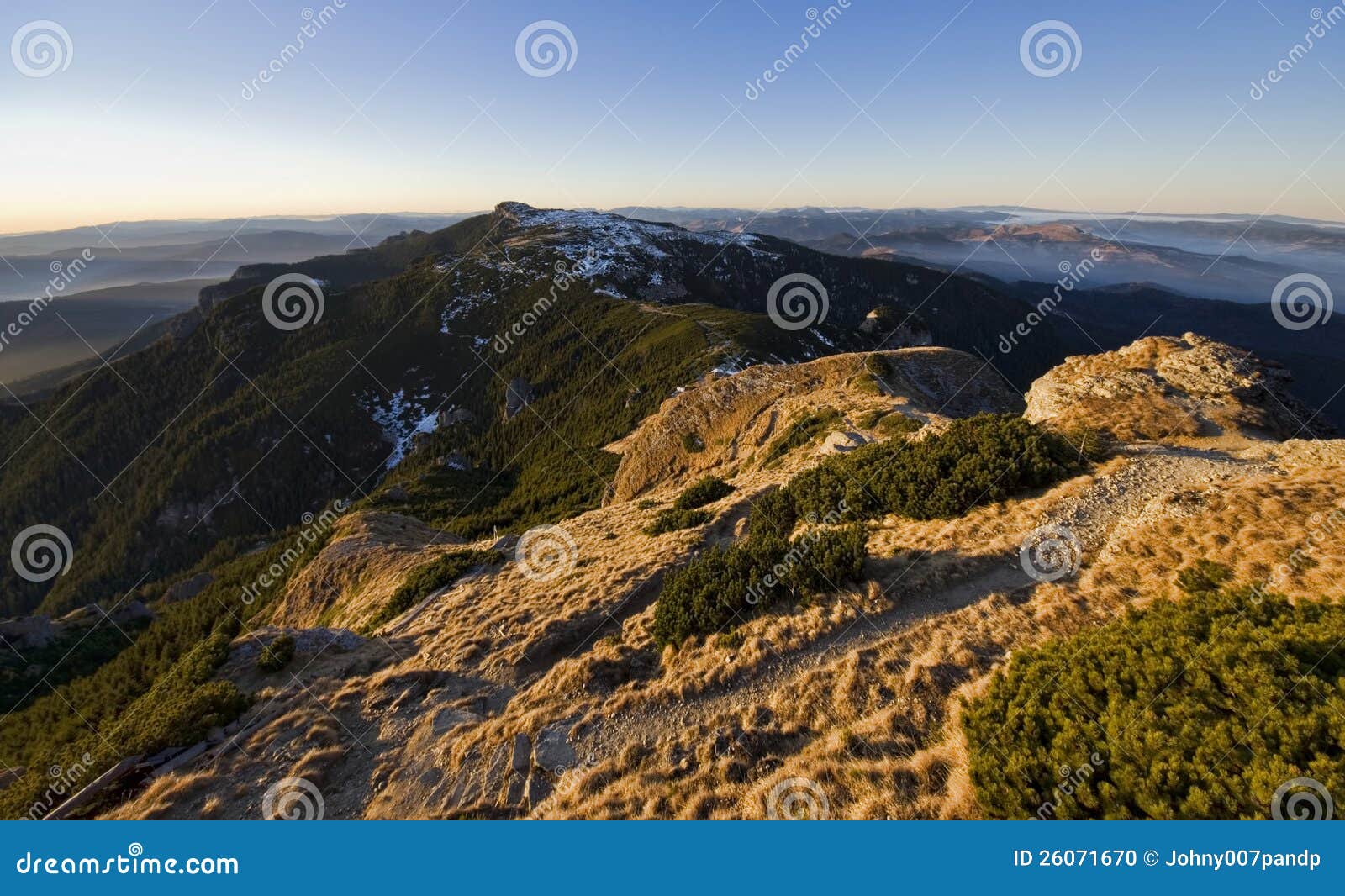 Mountain plateau landscape stock photo. Image of calm - 26071670
