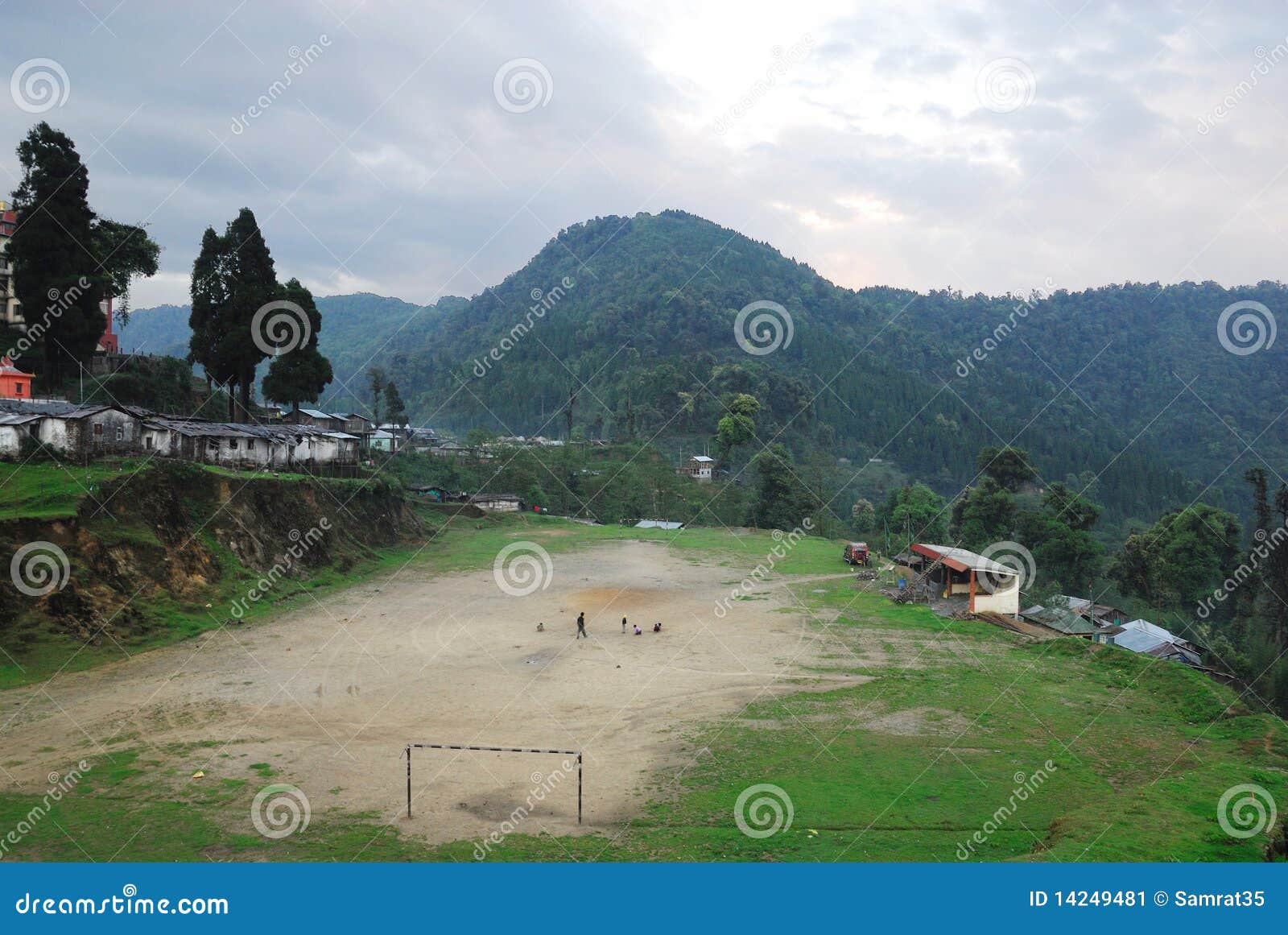 Mountain playground editorial photo. Image of asia, west - 14249481