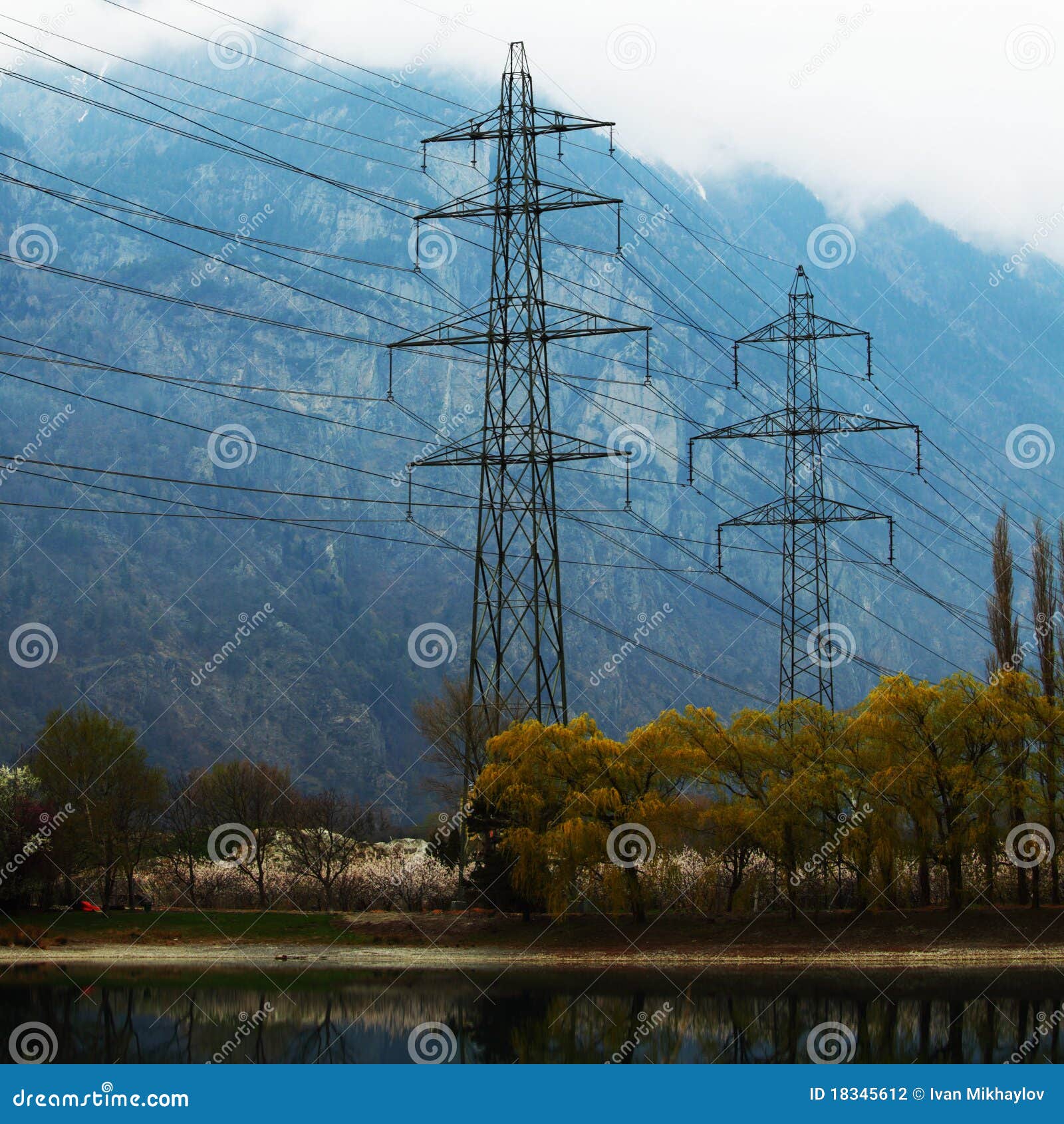 Mountain power stock photo. Image of british, forest - 18345612