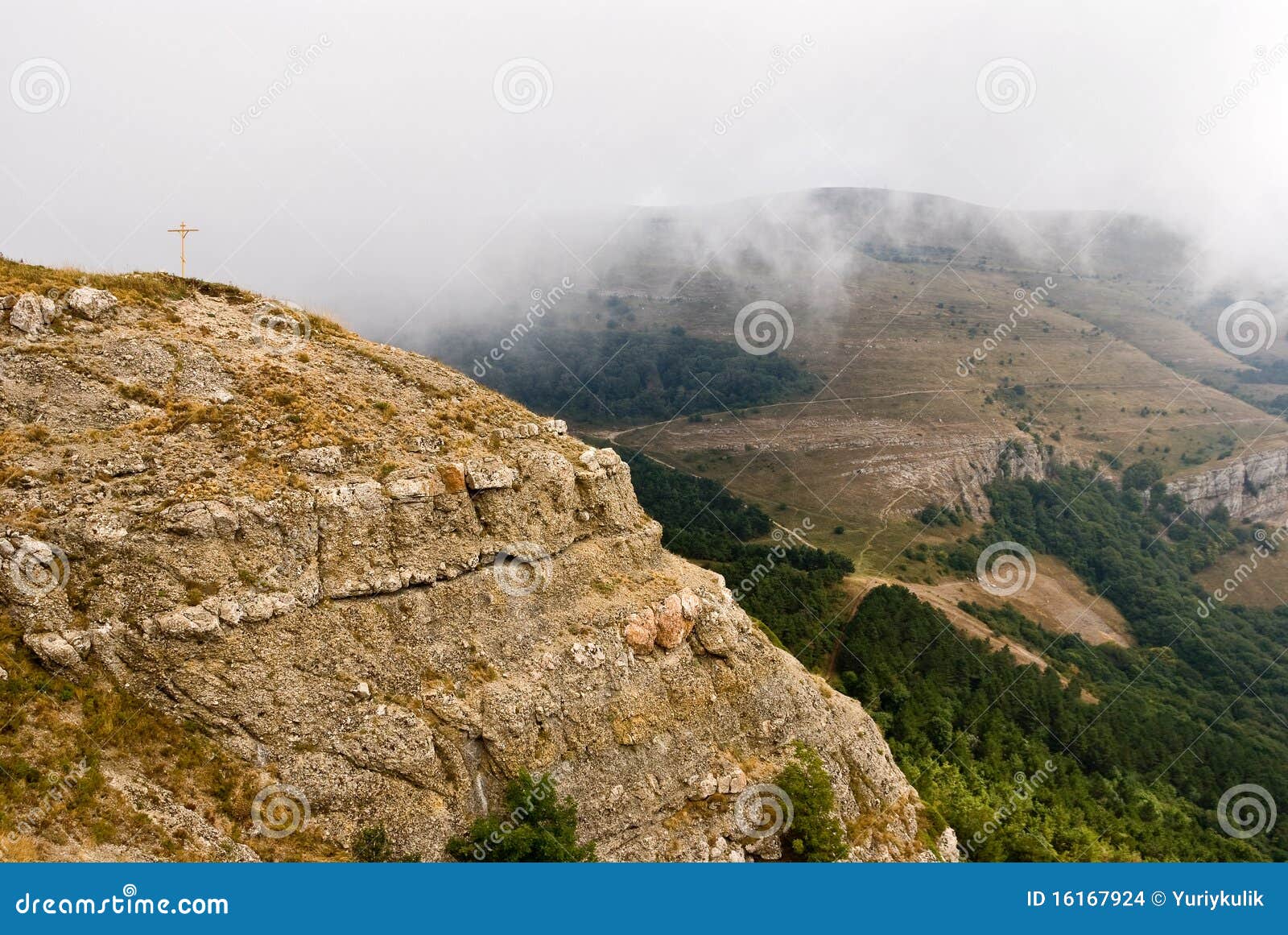 Mountain precipice stock photo. Image of scene, tourism - 16167924