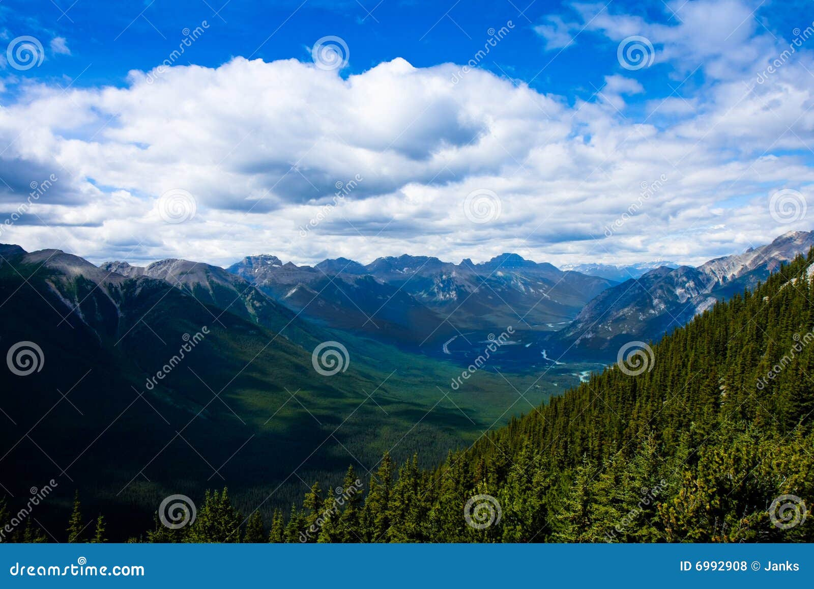 Mountain range stock photo. Image of tress, vacation, nature - 6992908