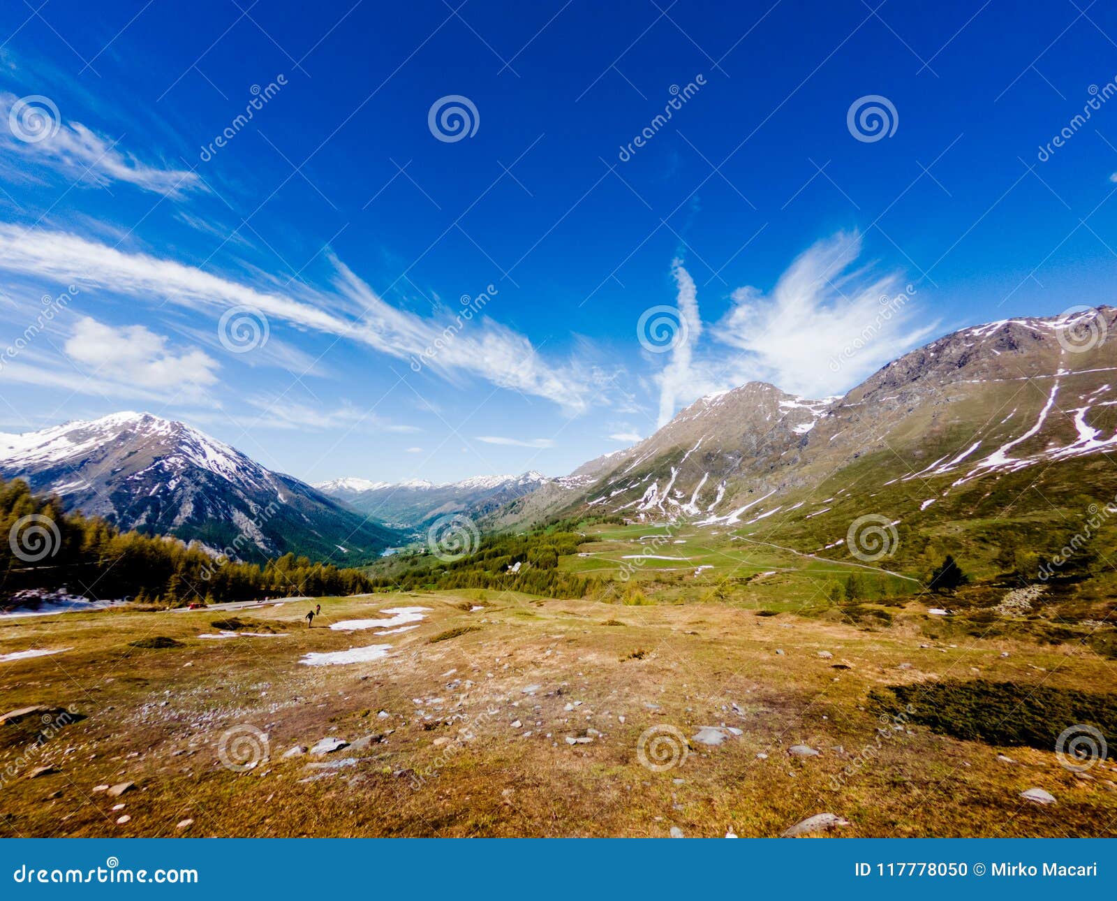 Mountain range on the alps stock photo. Image of landscape - 117778050