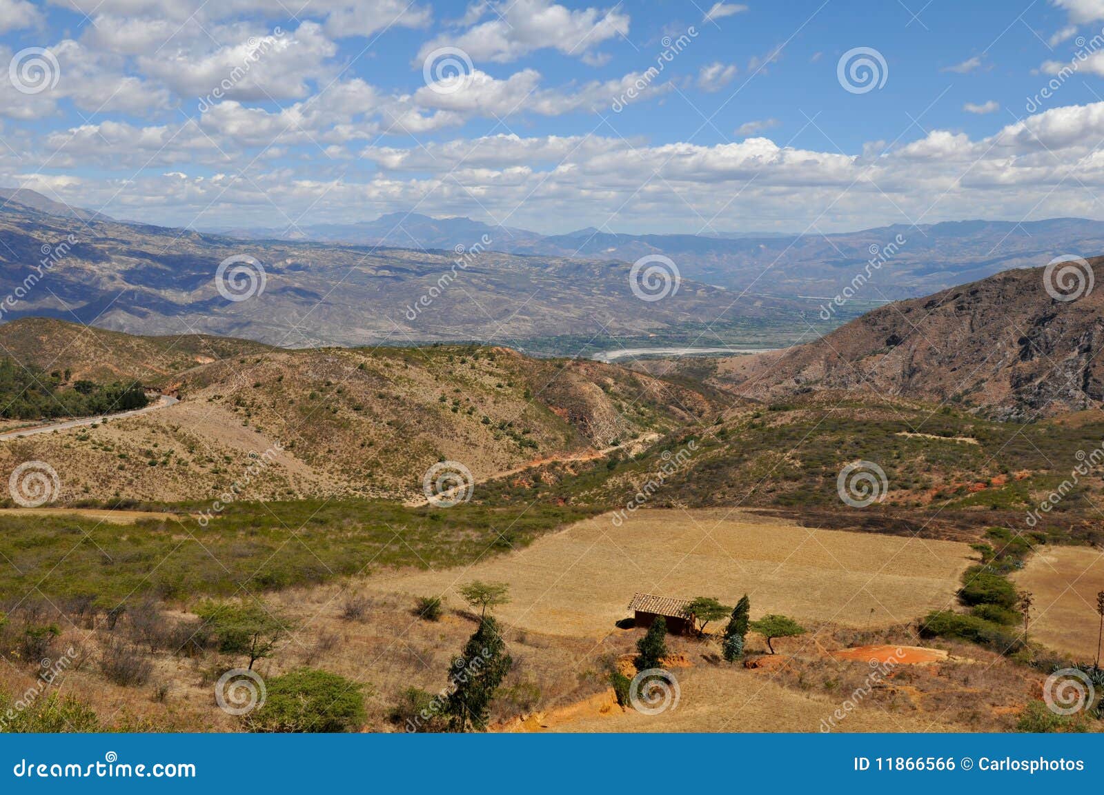Mountain Range in the Andes of Peru Stock Photo - Image of nature ...