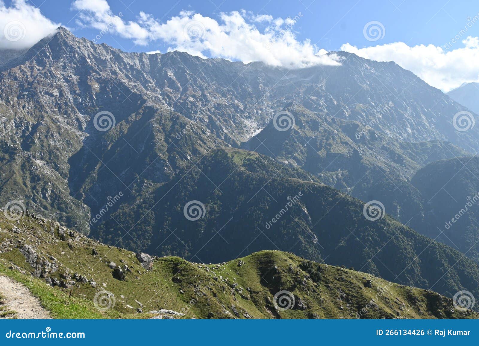 Mountain Range stock photo. Image of ridge, hill, alps - 266134426