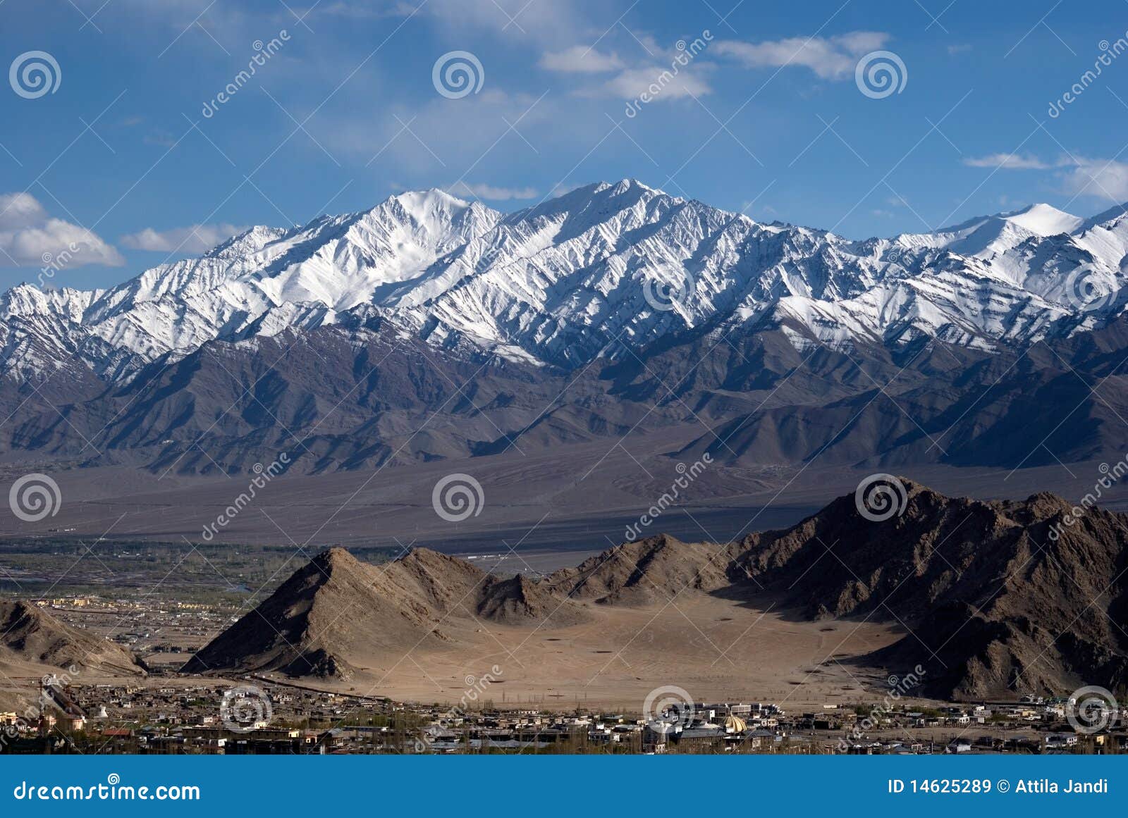 Mountain Range, Leh, Ladakh, India Stock Image - Image of himalaya ...