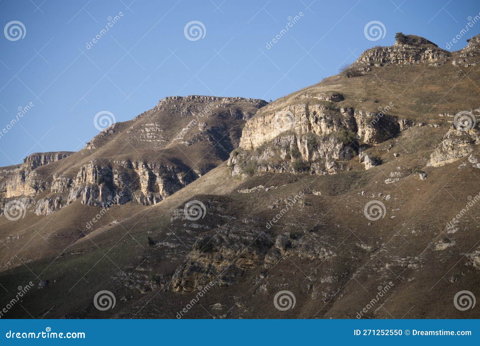 Mountain Range with Rocky Cliffs and Ridges Made of Stones in the ...