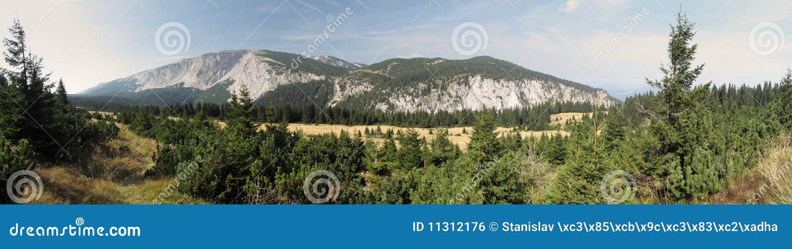 Mountain Range of Scheibwaldhohe in Rax Alps Stock Photo - Image of ...