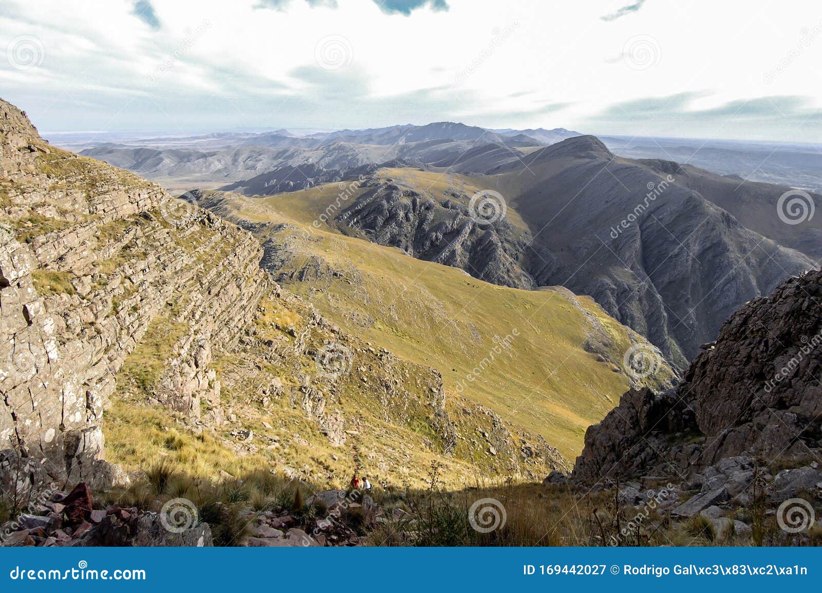 Mountain Range of the Ventania Mountain Range System Stock Image ...