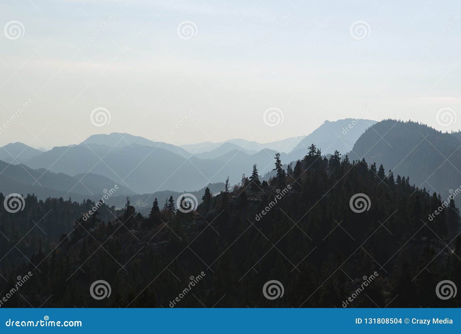 Mountain Ranges, Magnificent Mountain Layers Stock Photo - Image of ...