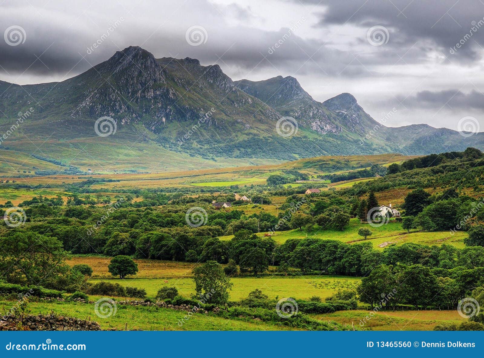Mountain Ranges In Northern Scotland Stock Photo - Image: 13465560