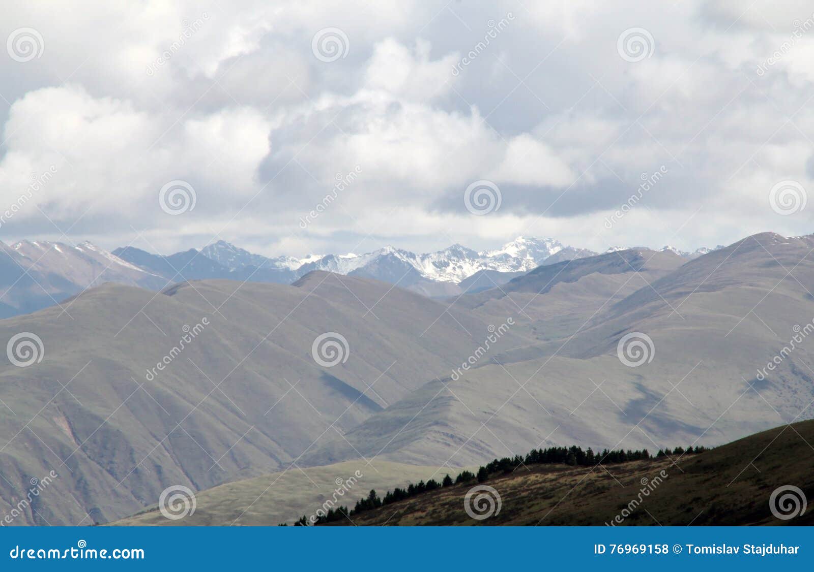 Mountain ranges stock photo. Image of cold, asian, high - 76969158