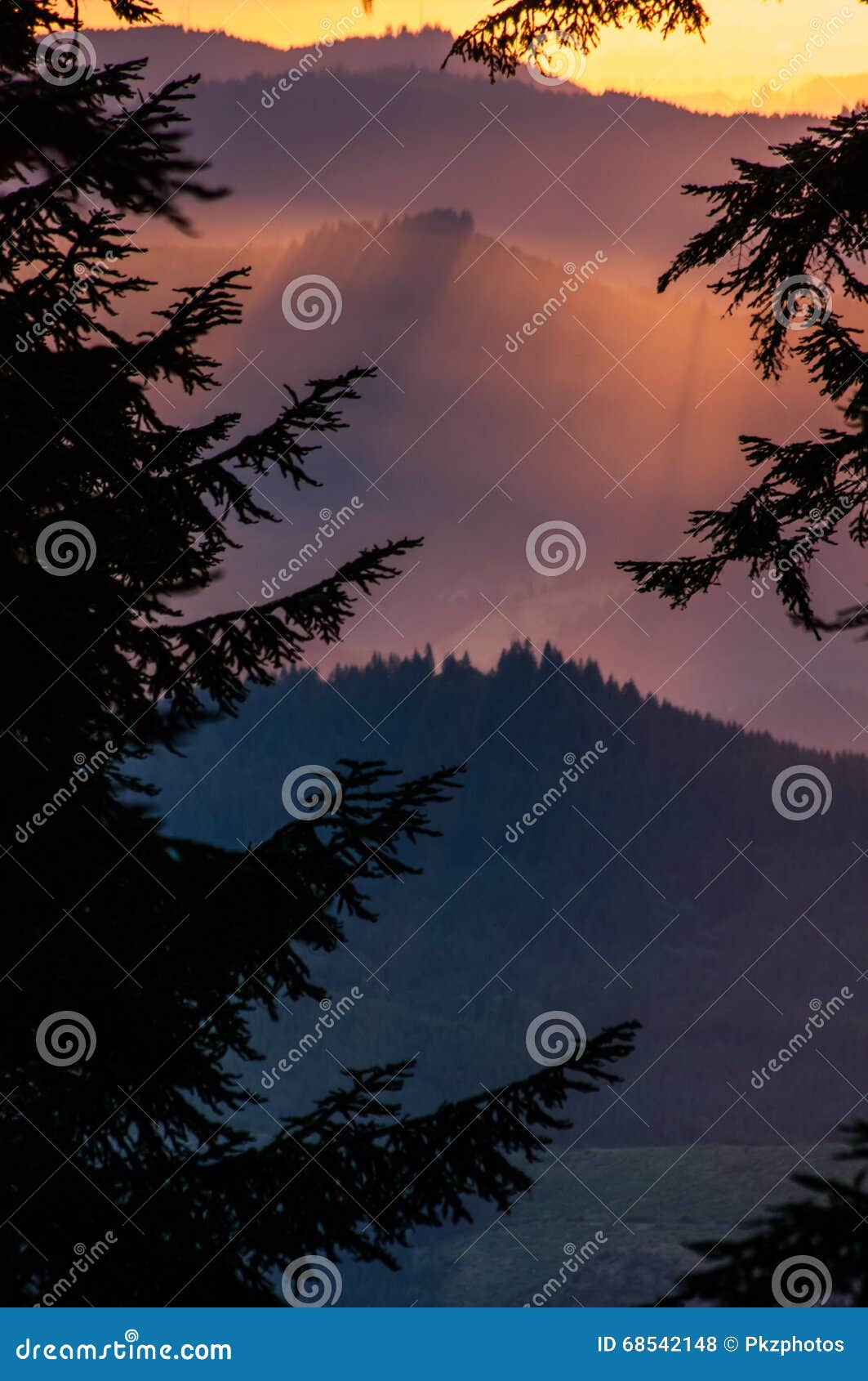 Mountain Rays stock photo. Image of rays, area, marys - 68542148