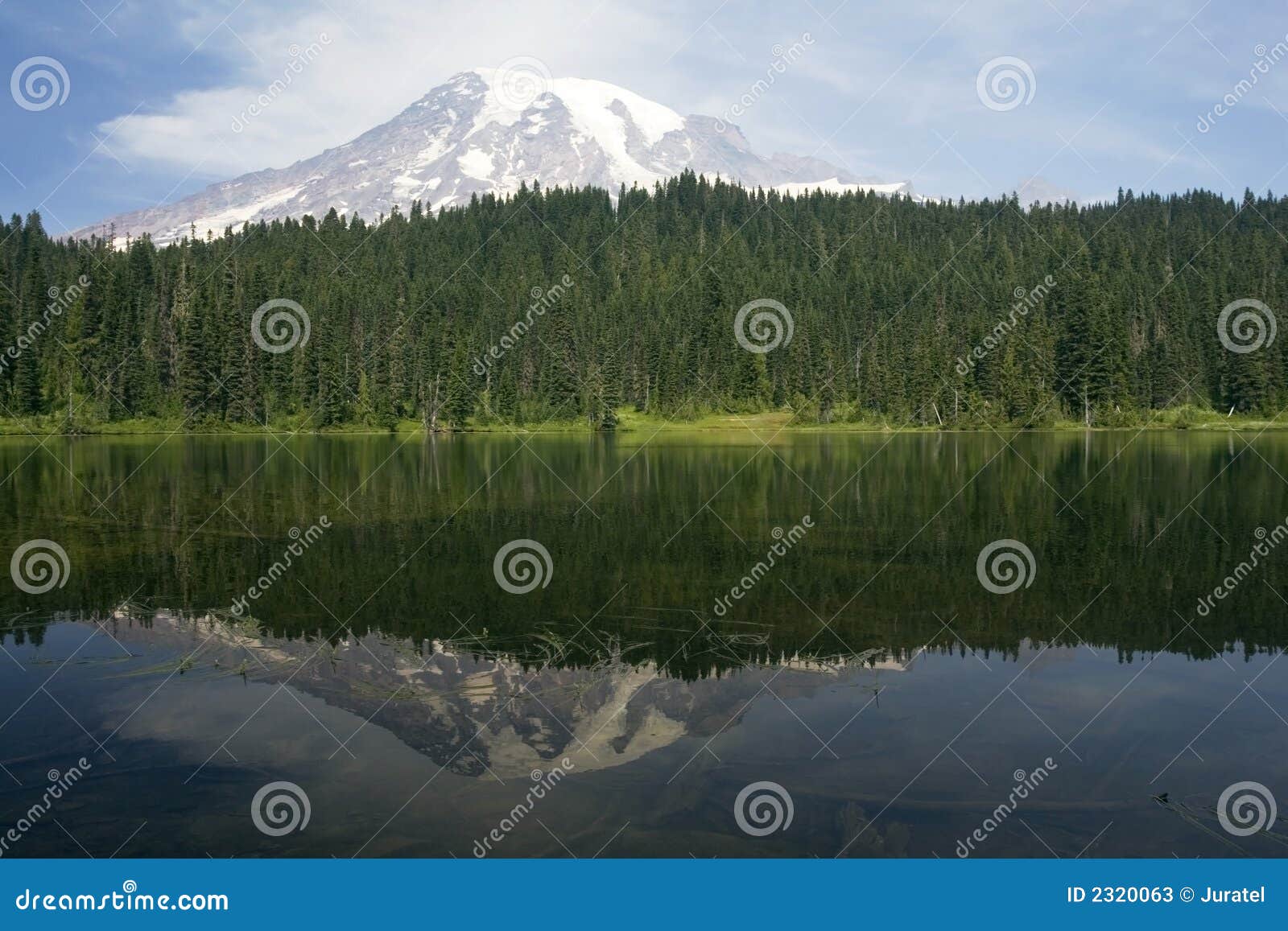Mountain reflection stock image. Image of nature, mountains - 2320063