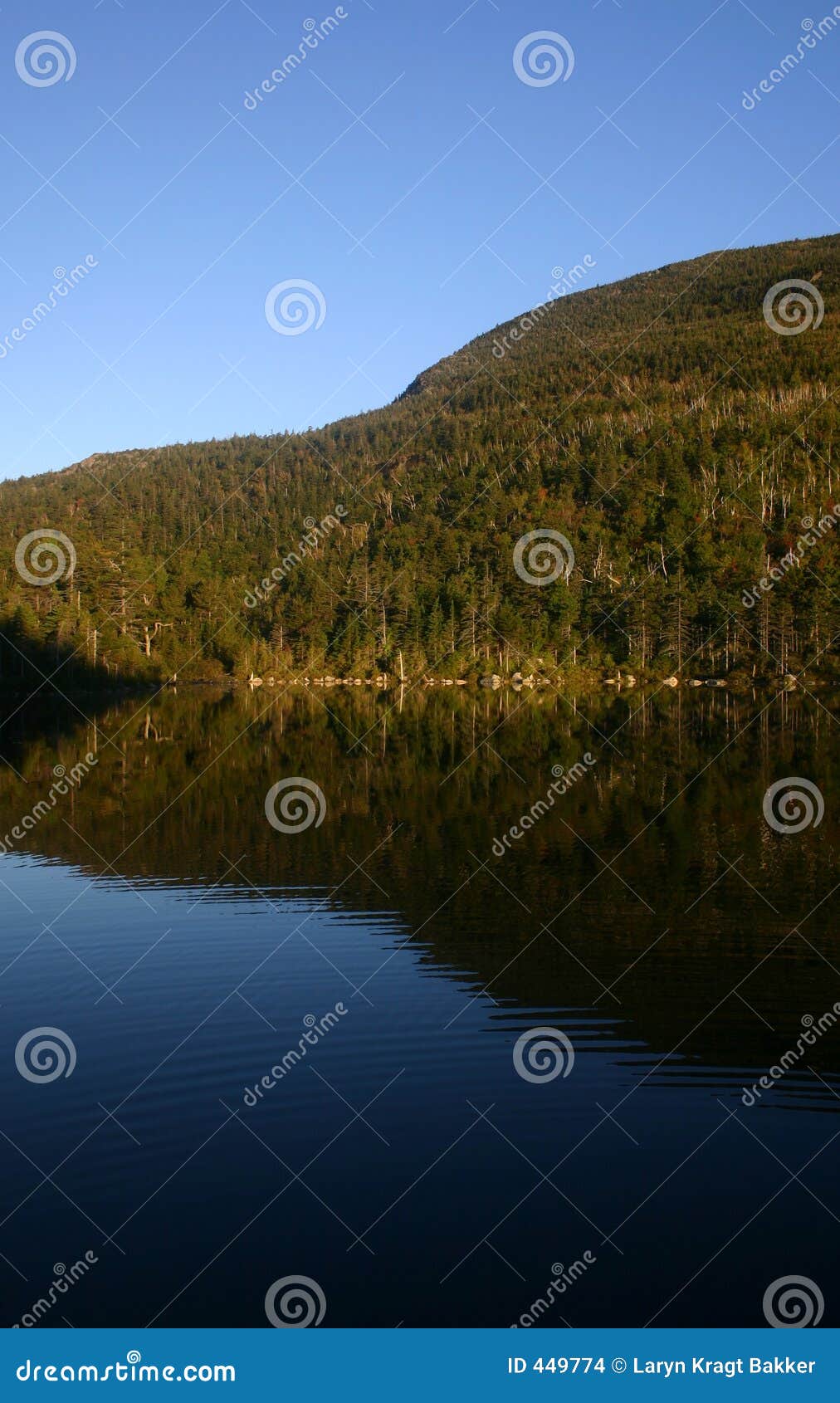 Mountain reflection stock photo. Image of hike, fall, natural - 449774