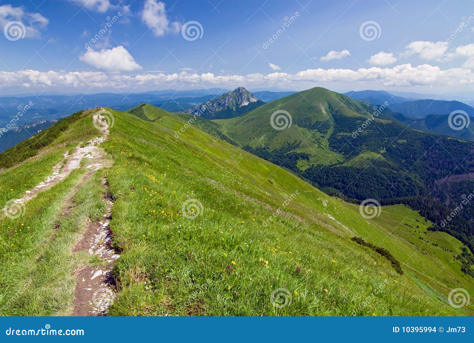 On the mountain-ridge stock photo. Image of ghaut, ridge - 10395994