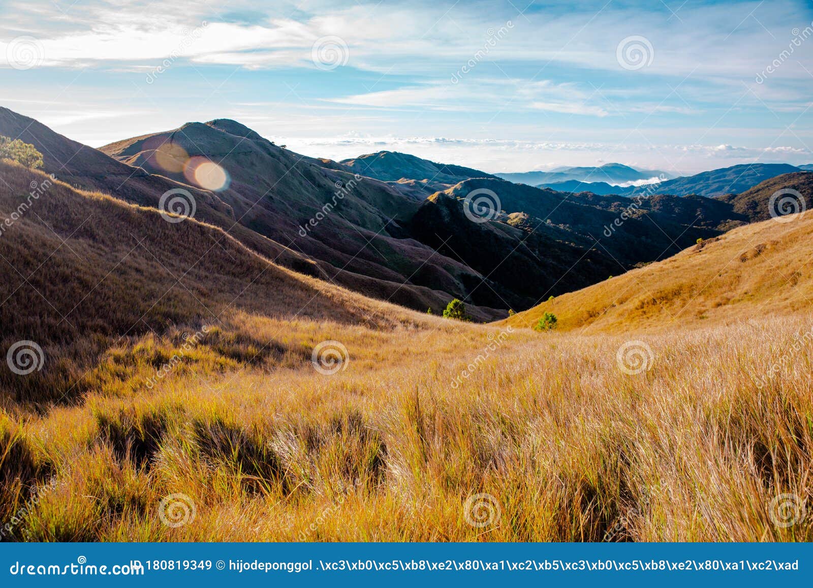 Mountain Ridges of Corrdillera from the Summit of Mt. Pulag, Benguet ...