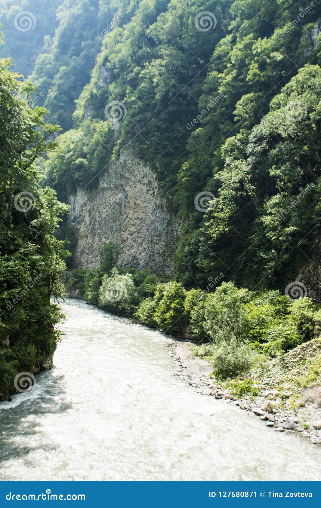 Mountain river stock image. Image of north, park, stream - 127680871