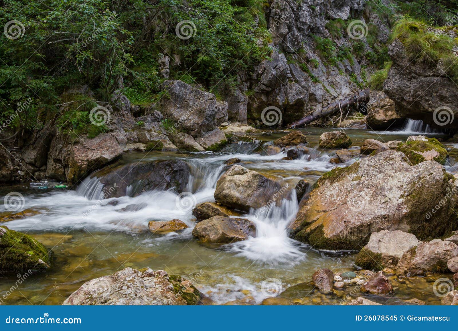 Mountain river stock image. Image of motion, like, rapid - 26078545