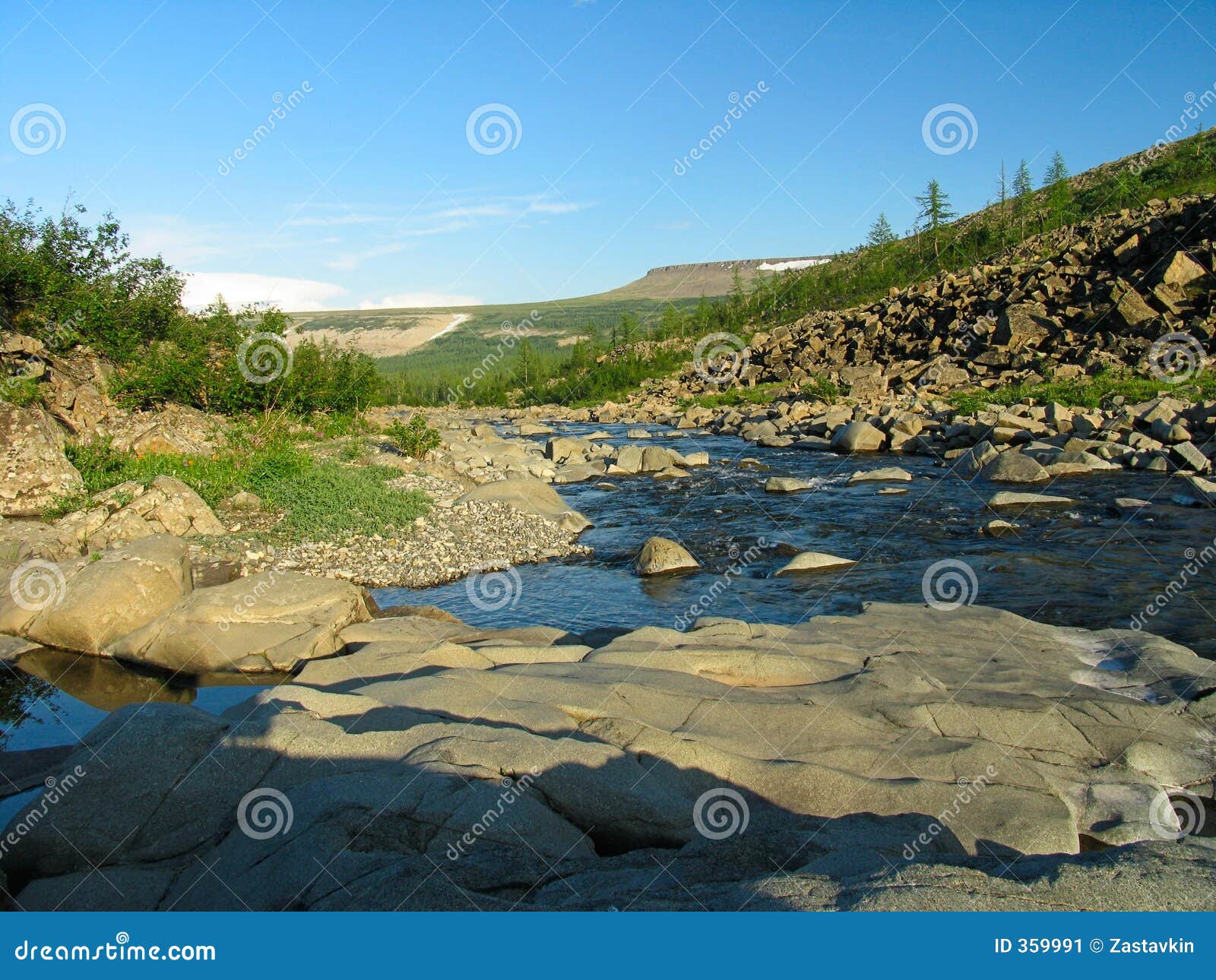 Mountain river stock image. Image of stream, nature, vegetation - 359991