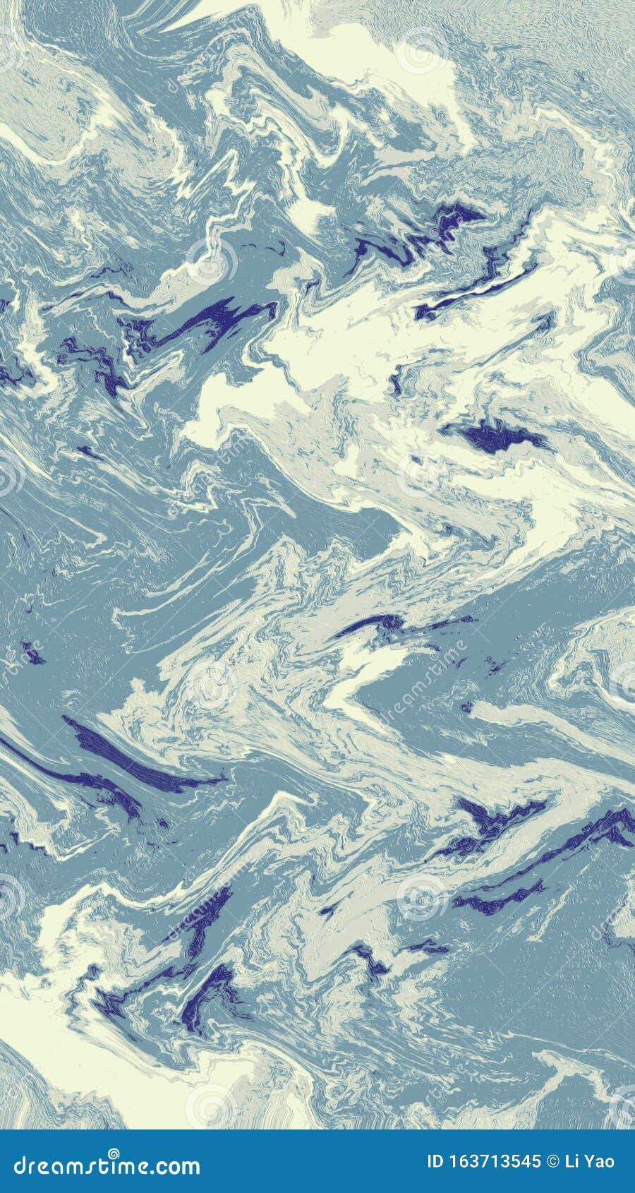 Mountain River Abstract Style Pattern Background Series Stock ...