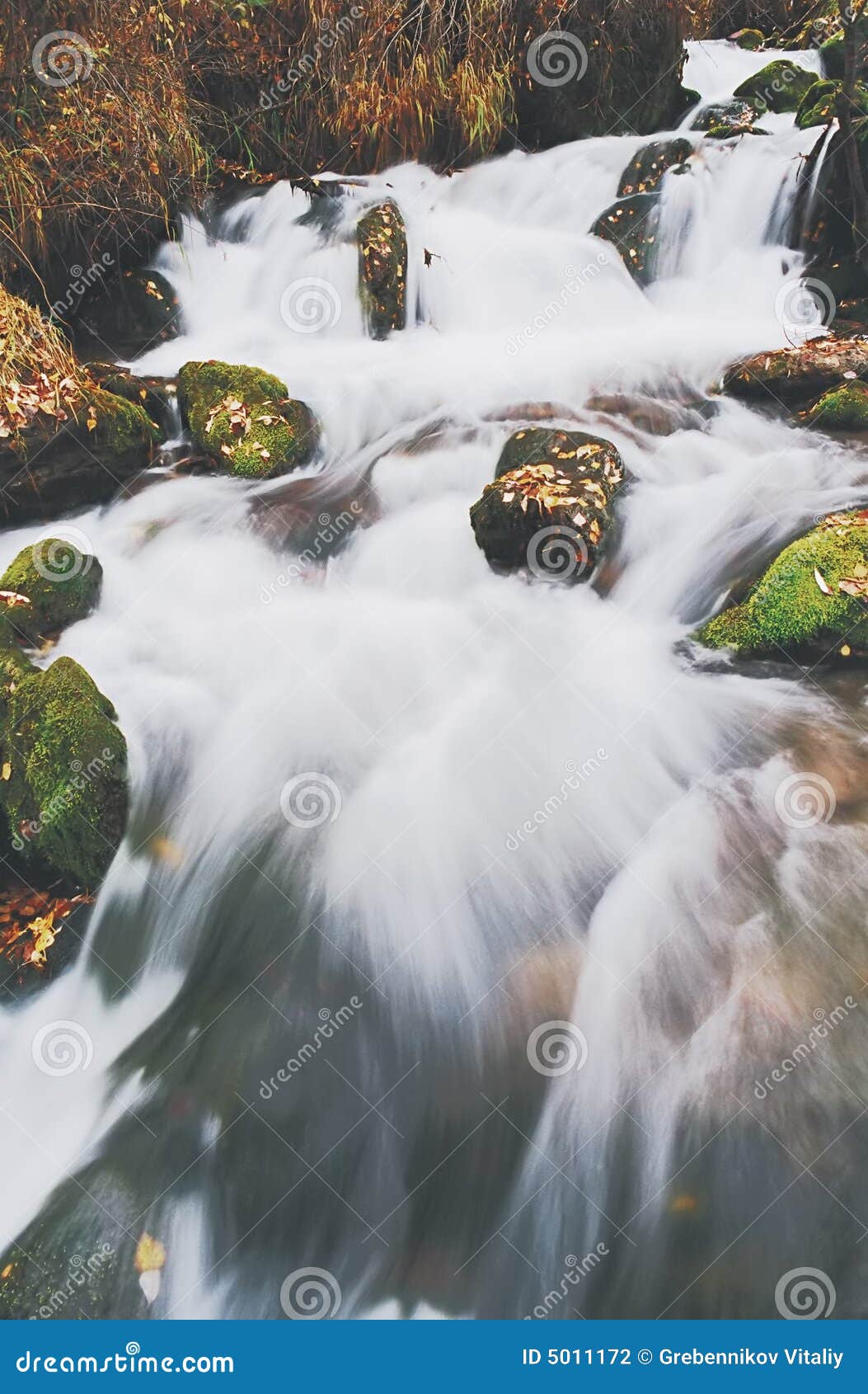 The Mountain River with Clean Water. Stock Photo - Image of shadow ...