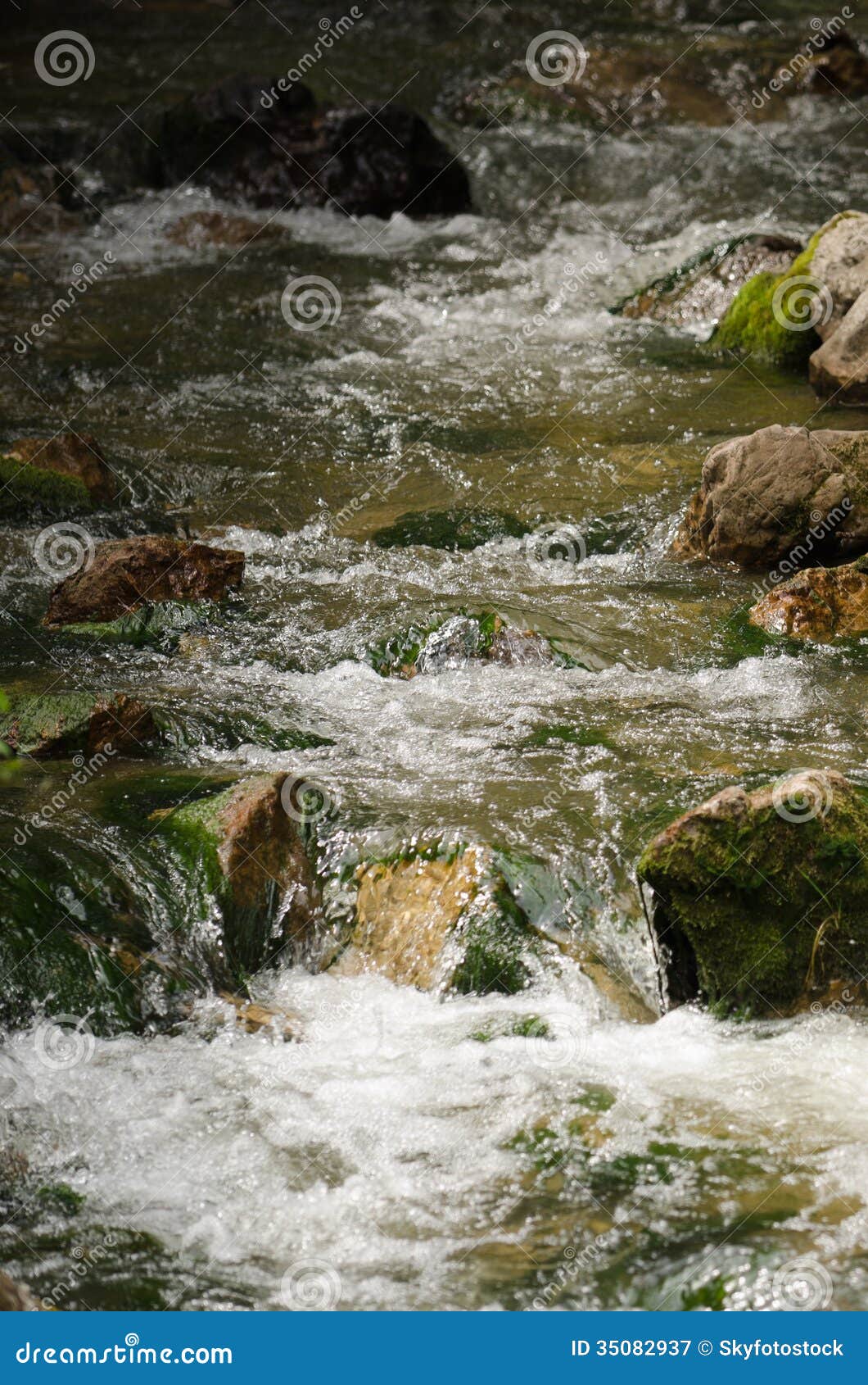 Mountain river stock image. Image of outdoor, motion - 35082937